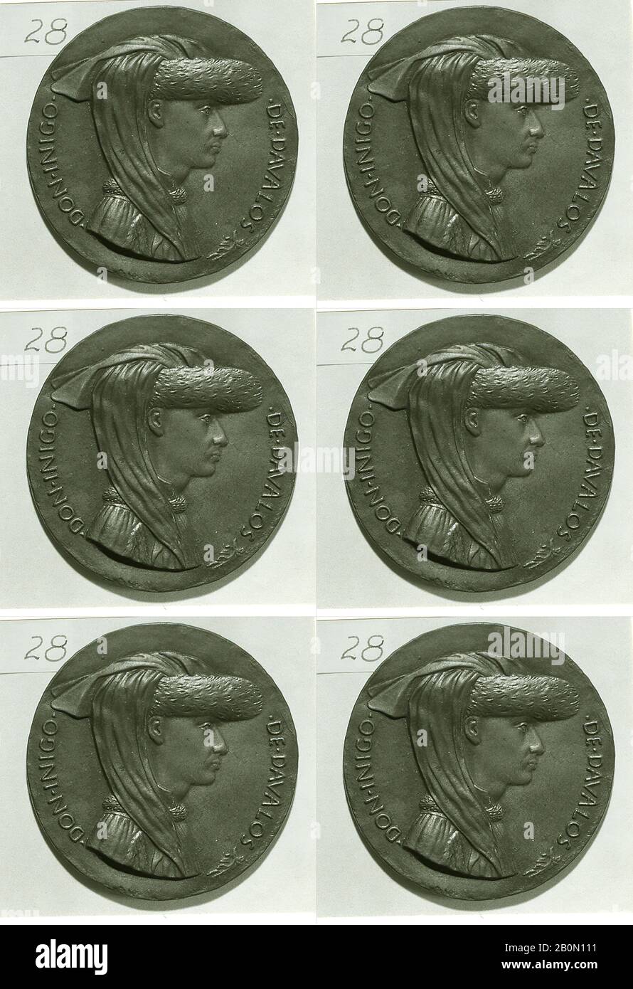 Pisanello (Antonio Pisano), Medal: Don Iñigo d’Avalos, Pisanello ...