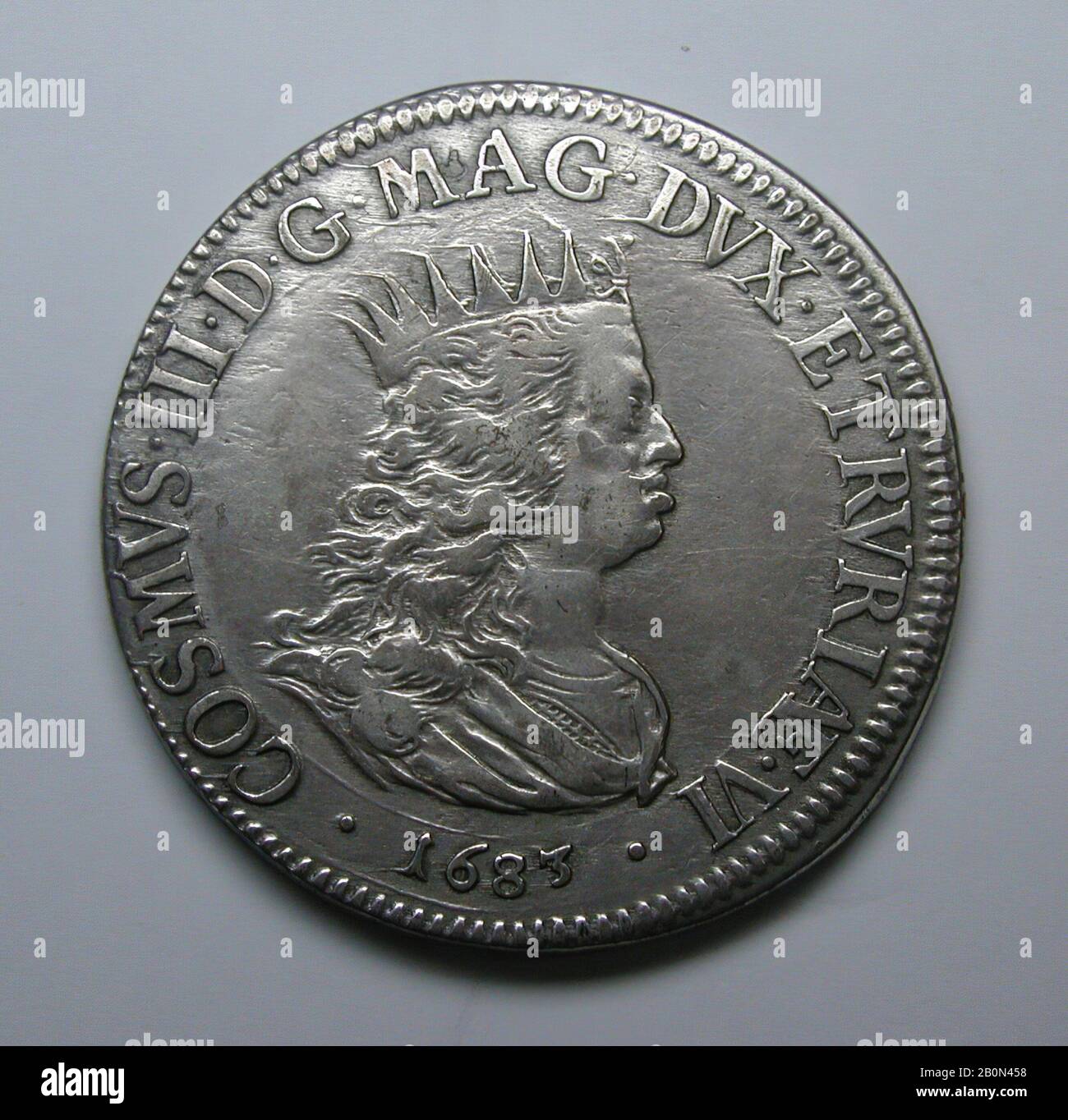 Cosimo III de Medici, Italian, 17th century, Italian, Silver, Diameter ...