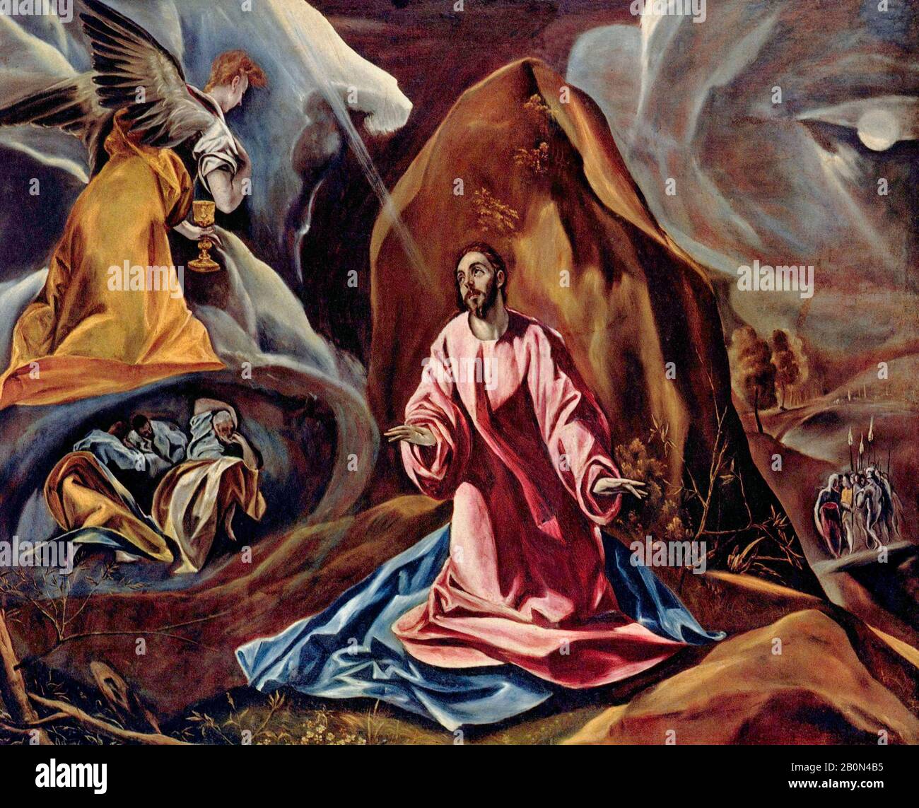 The agony in the garden of gethsemane hi-res stock photography and ...