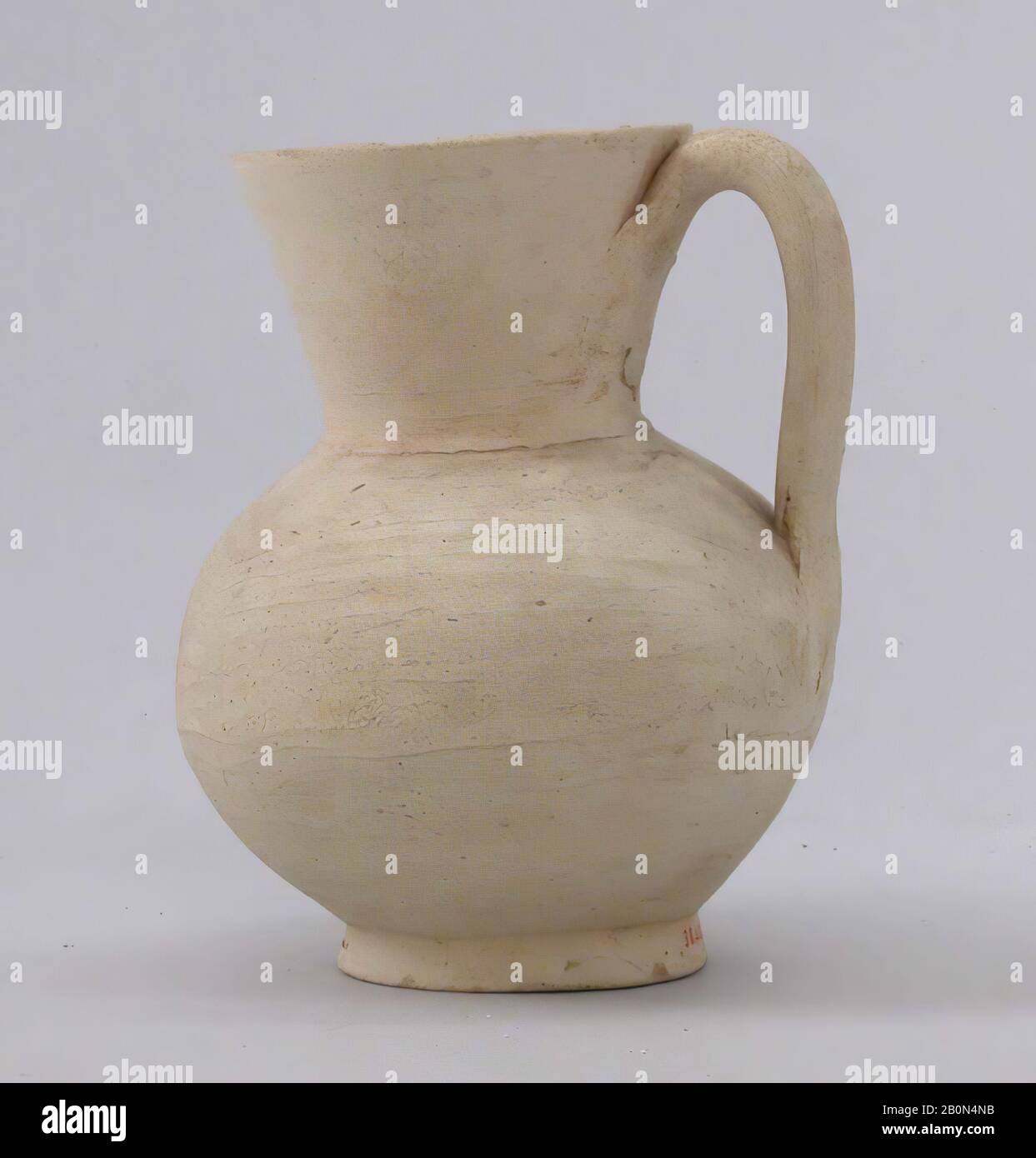 Jar, 8th–early 9th century, Excavated in Iran, Nishapur, Earthenware ...