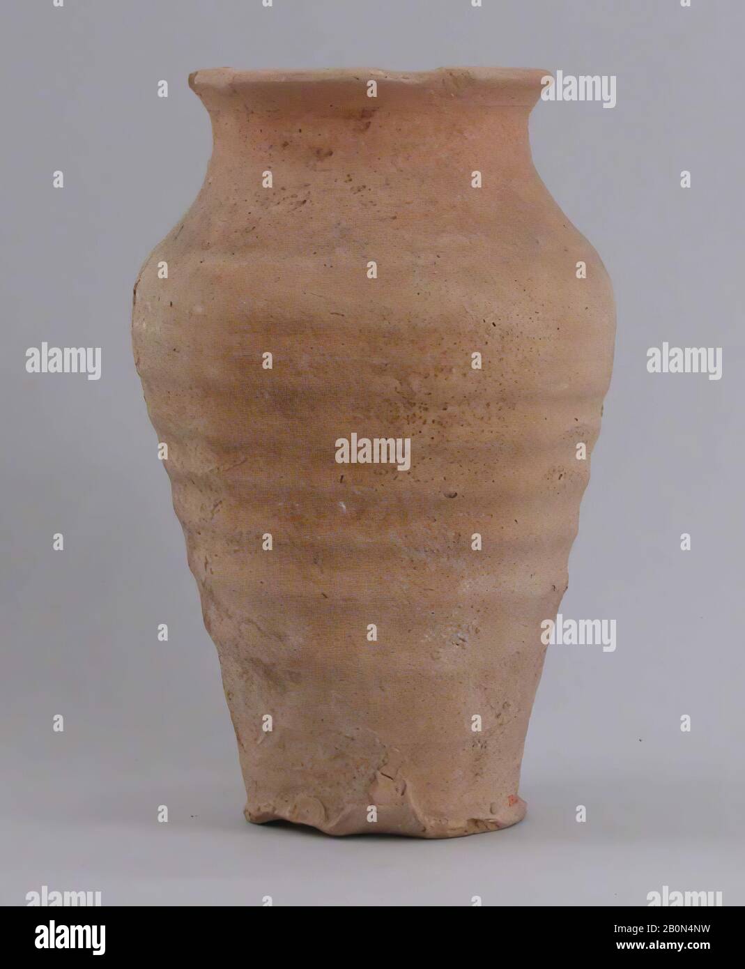 Jar, 9th–10th century, Excavated in Iran, Nishapur, Earthenware; slip ...