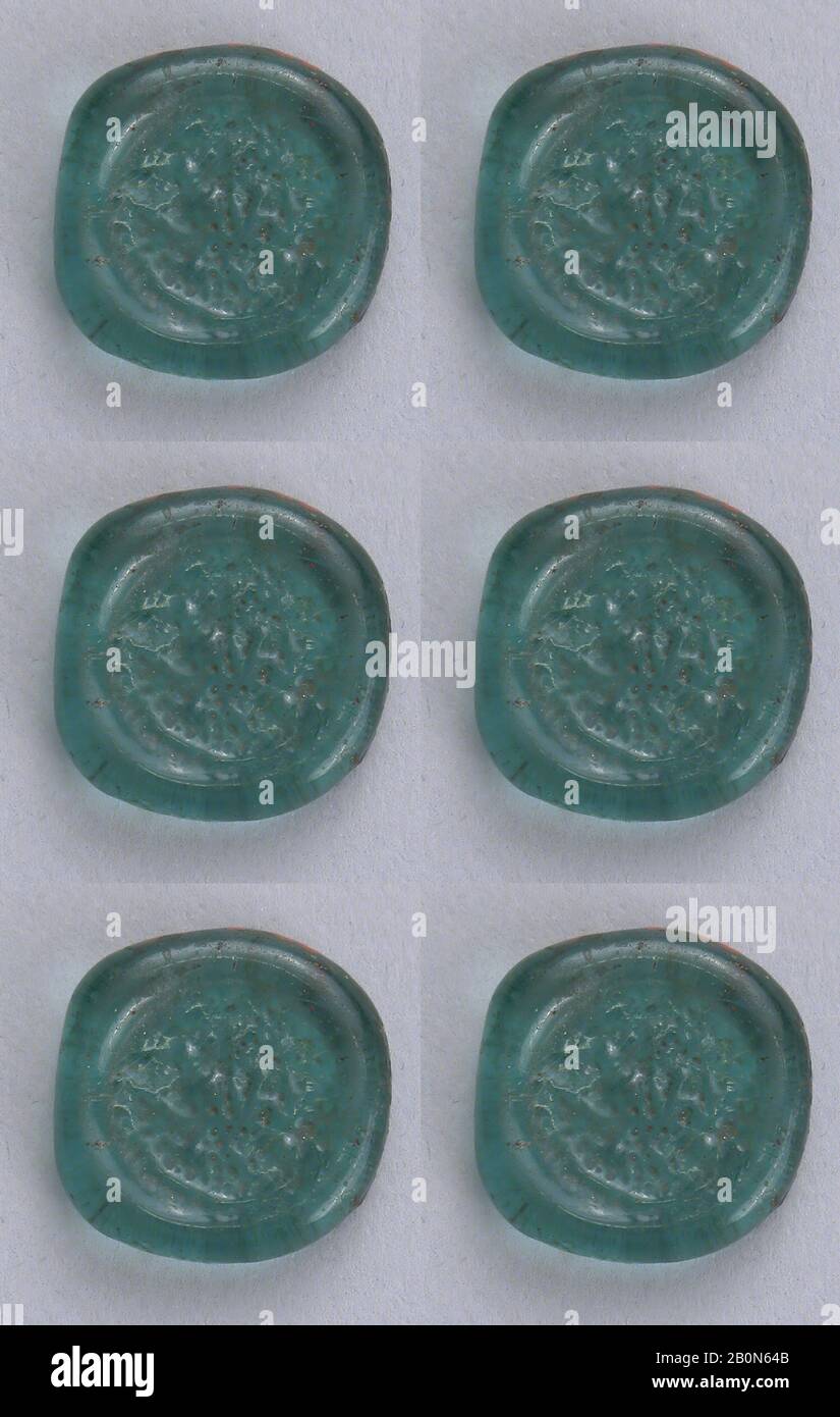 Coin Weight, Coin weight, 11th century, Country of Origin Egypt, Glass ...