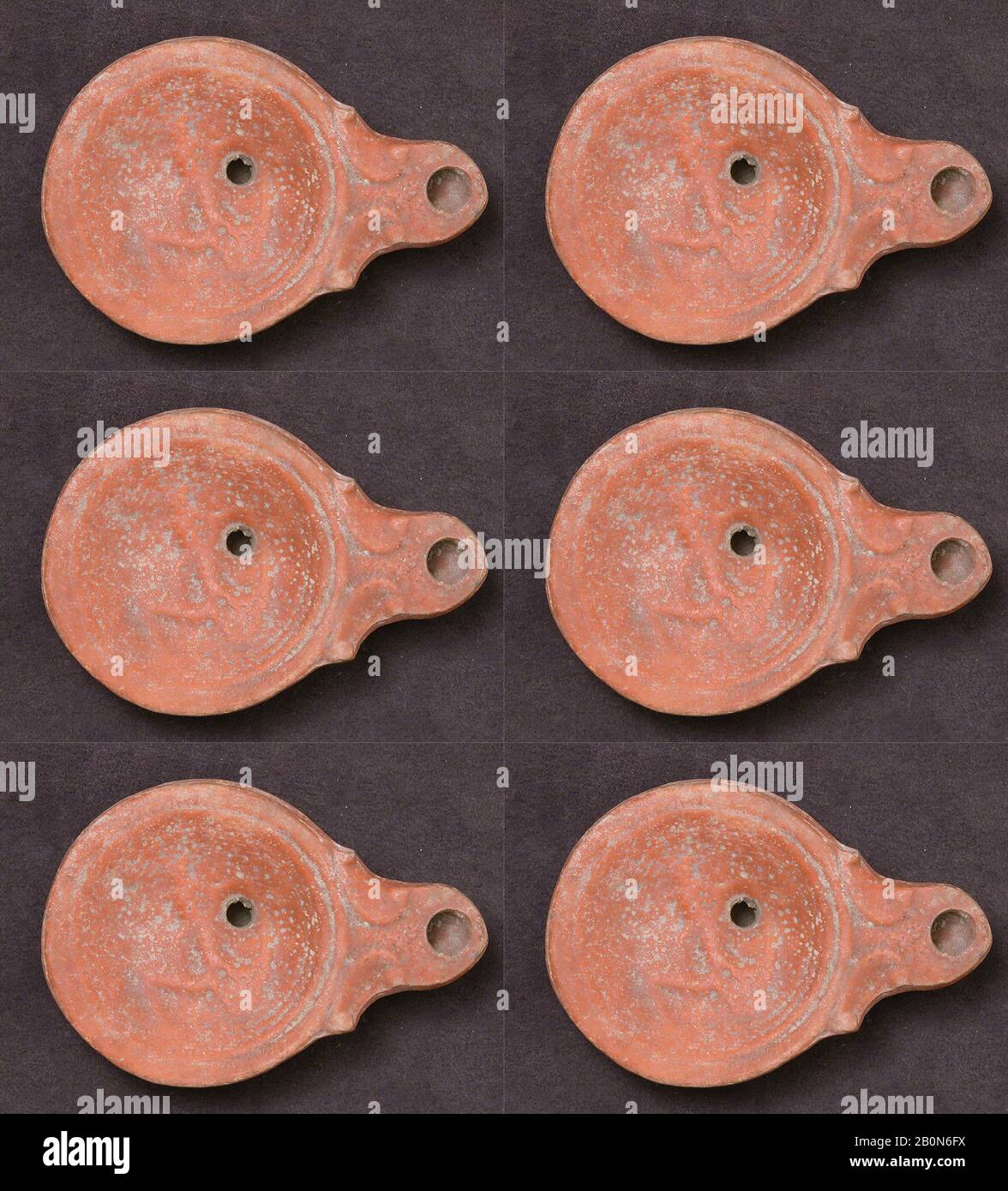 Lamp, 1st century B.C.–1st century A.D., Earthenware, Ceramics Stock ...