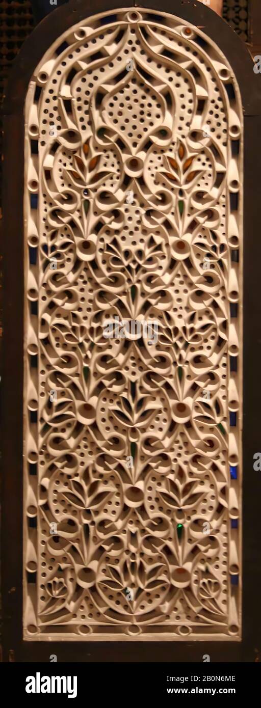 Window, 18th century, Attributed to Egypt or Syria, Stained glass ...