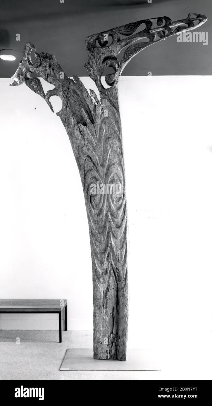 House-post [Wings], Sentani people, 19th century, Indonesia, Papua ...