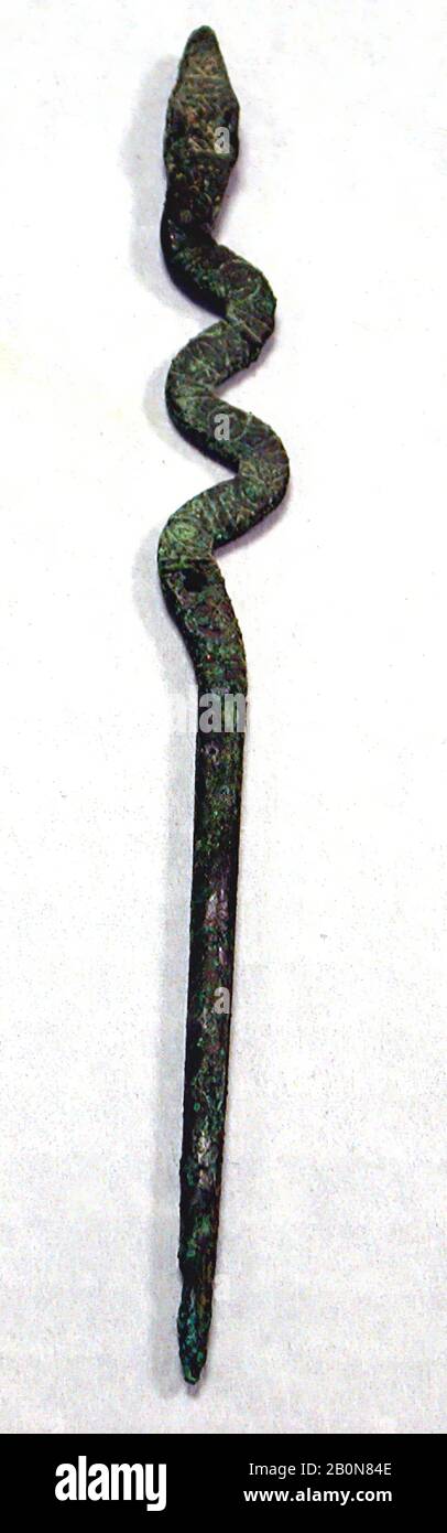 Copper Pin, Peruvian, before 16th century, Peru, Peruvian, Copper (cast ...