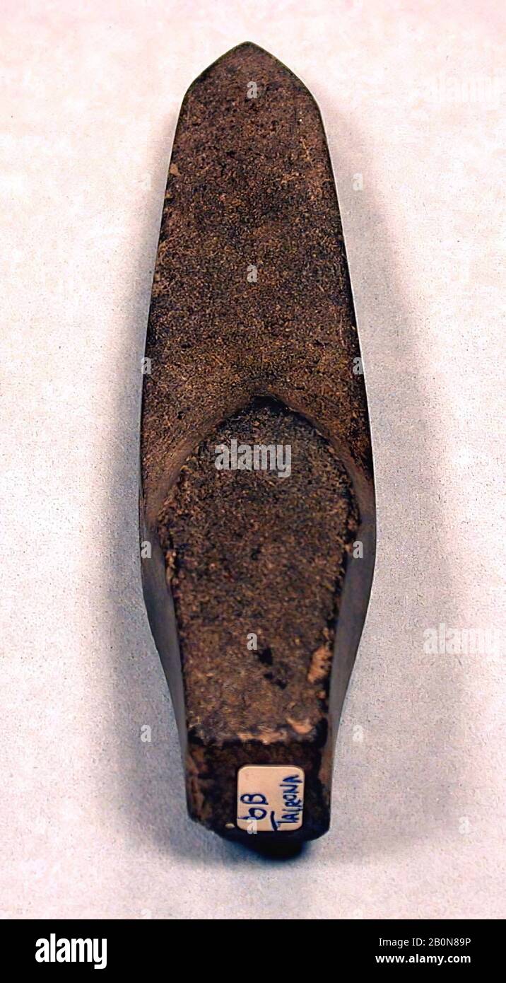 Spear Point, Tairona, before 16th century, Colombia, Tairona, Stone ...