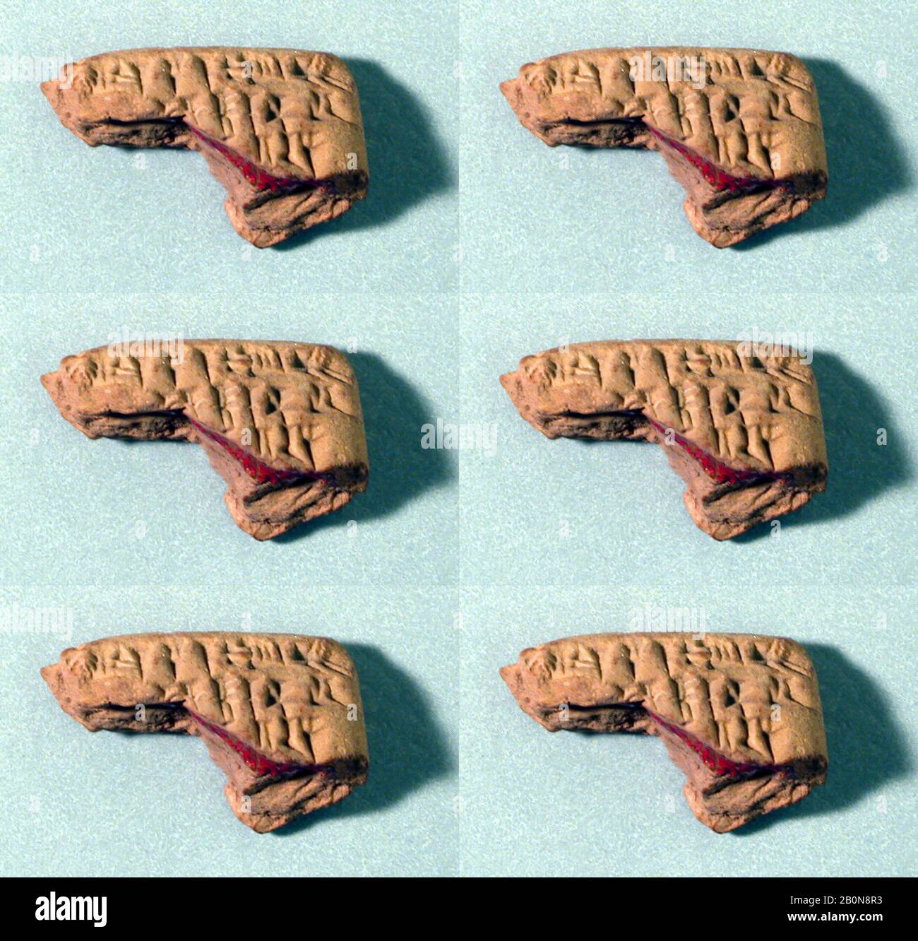 Cuneiform tablet: promissory note for silver, Achaemenid, Achaemenid ...