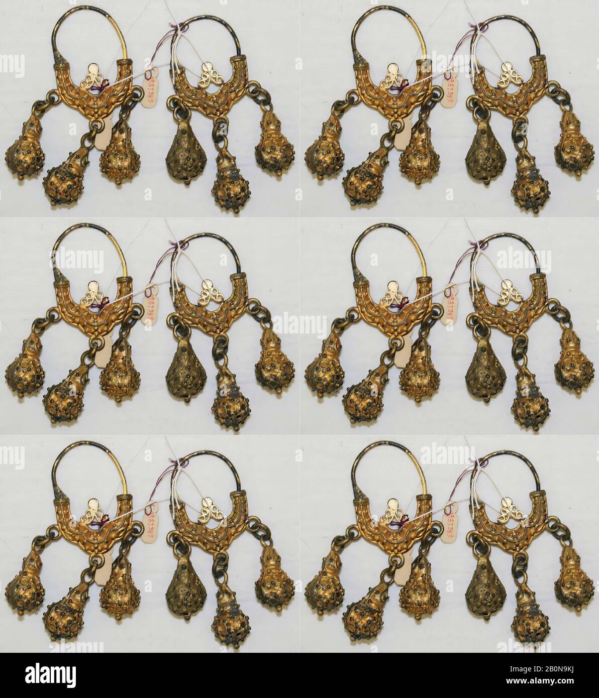 Earrings, European, Eastern, 18th century–19th century, European ...