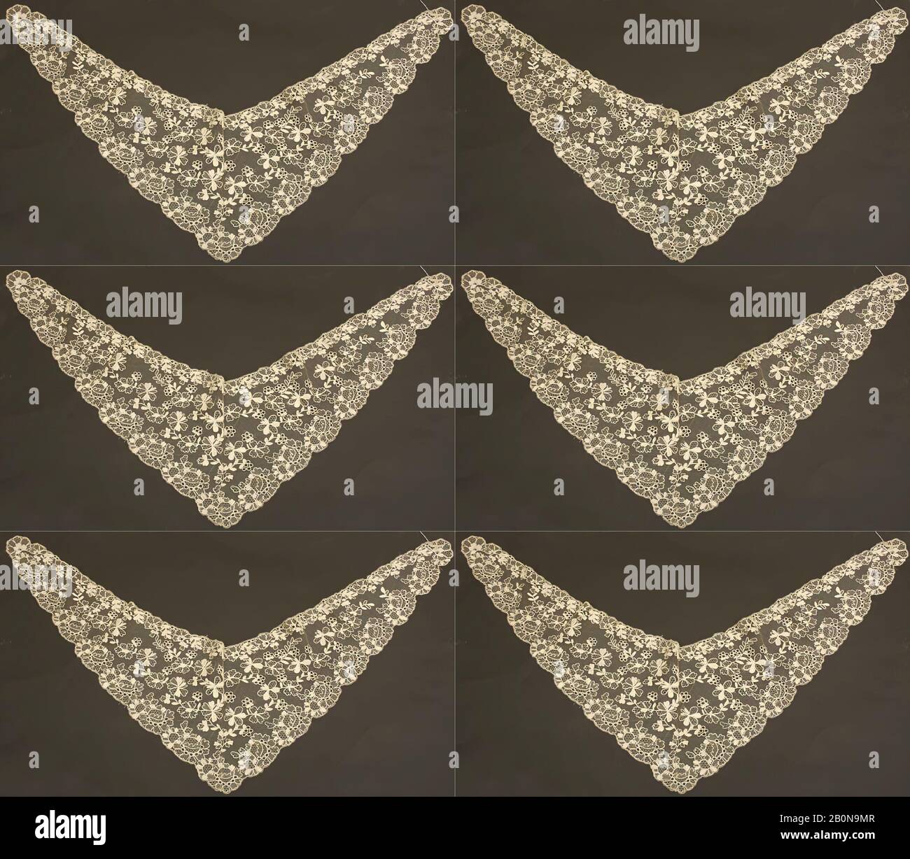 Fichu, Spanish, 19th century, Spanish Stock Photo - Alamy