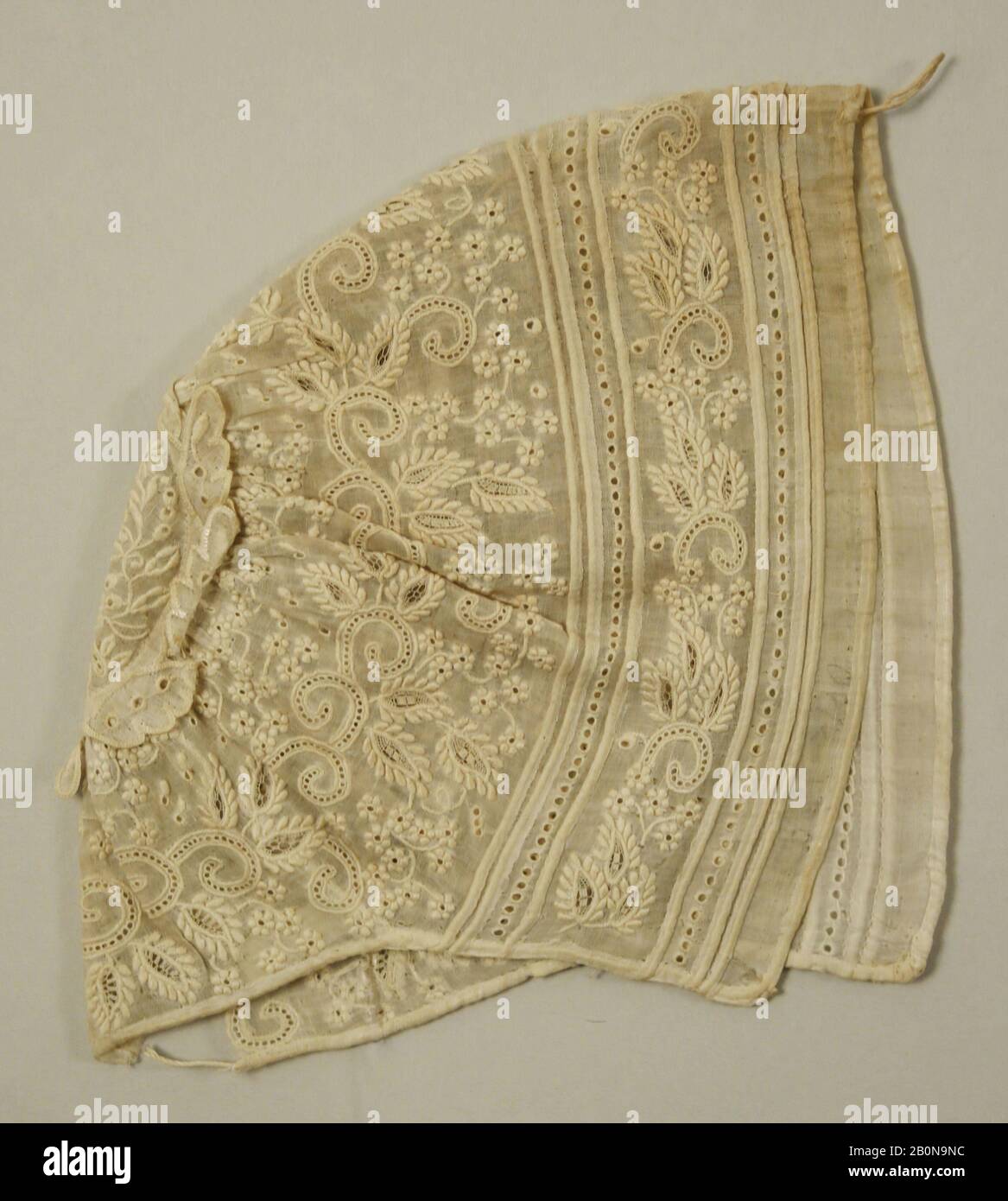 Cap, European, 19th century, European, cotton Stock Photo - Alamy