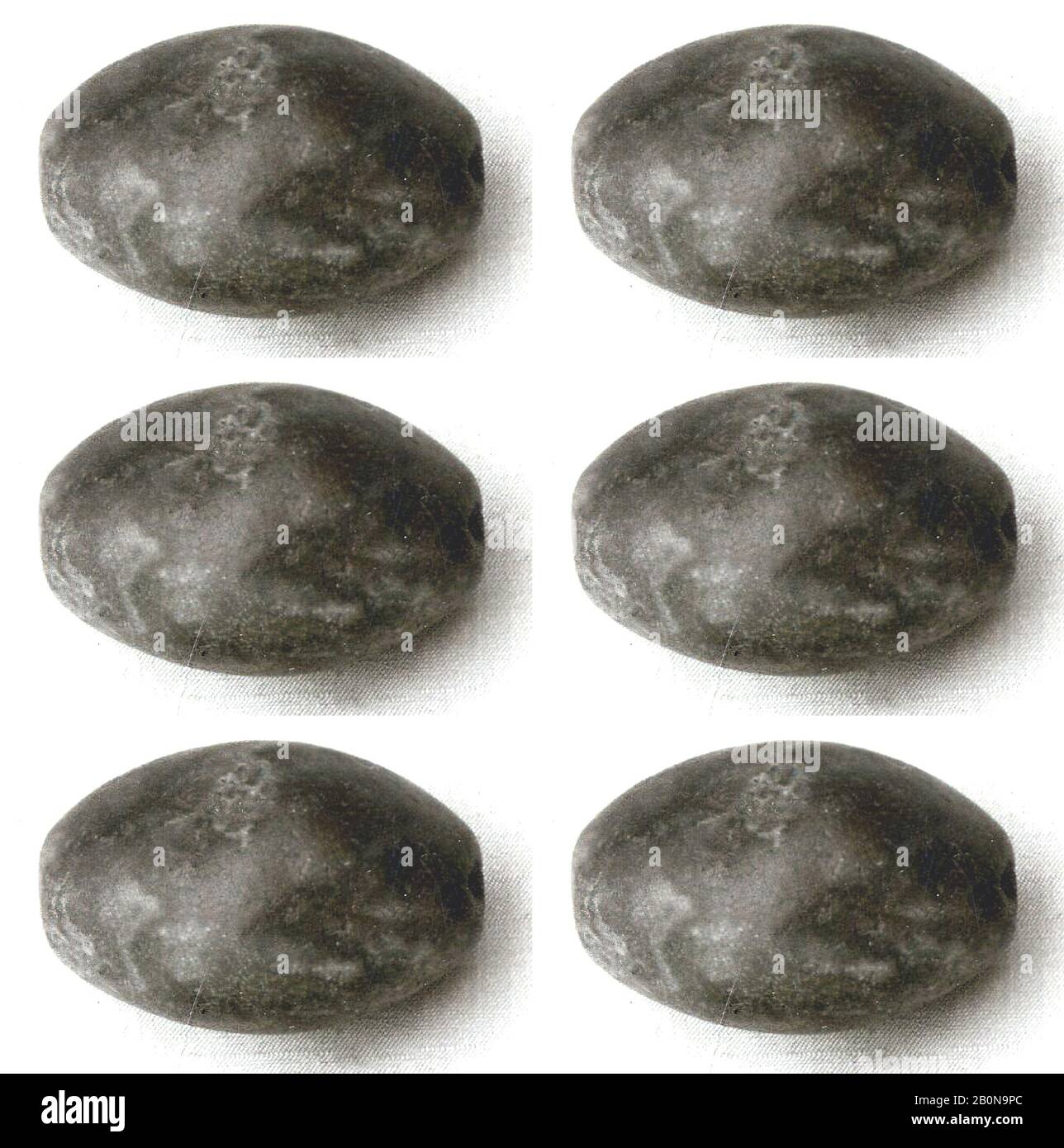 Lentoid-shaped bead, Roman Period, Date 30 B.C.–A.D. 364, From Egypt ...