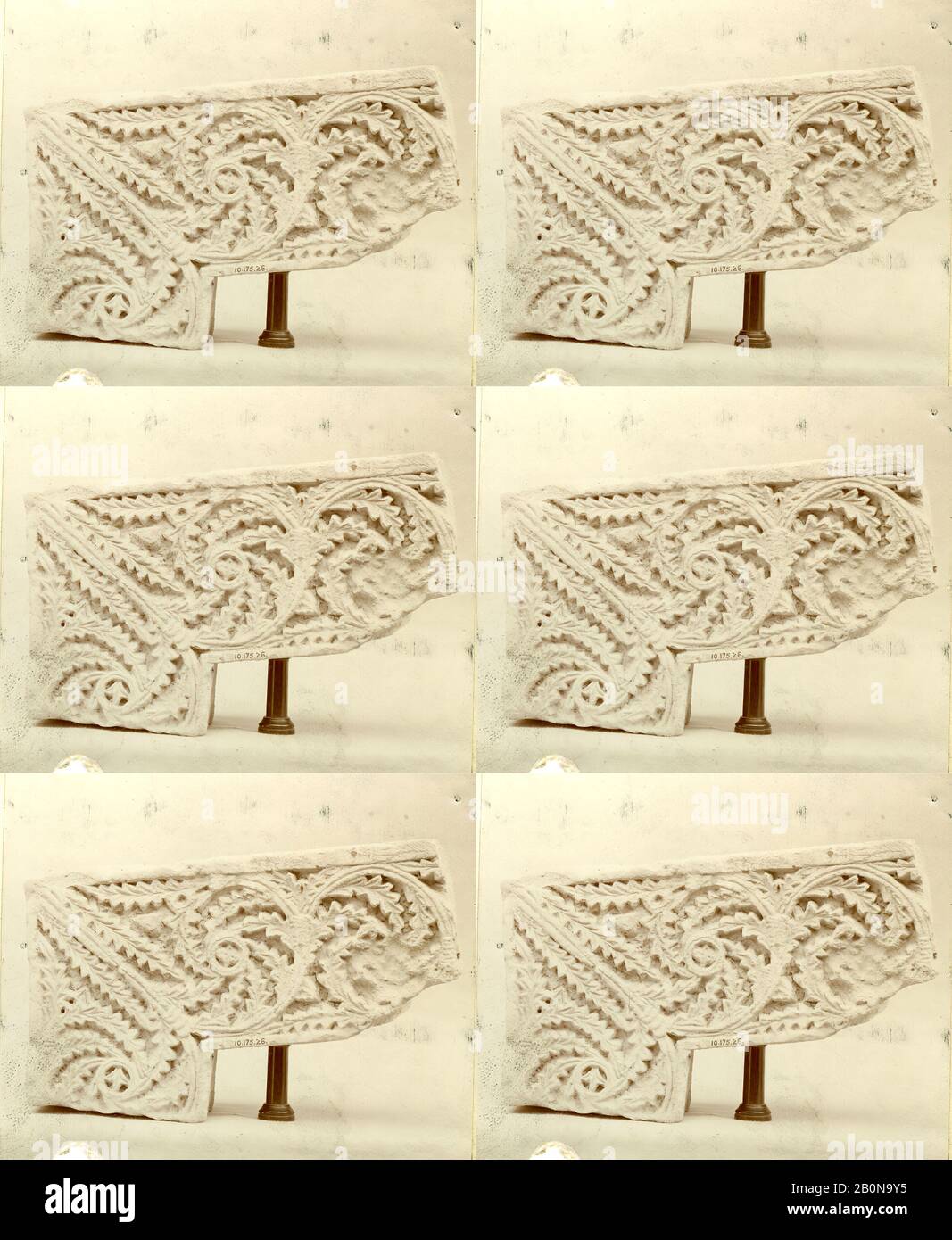 Corner of Door Frame with Scrolling Acanthus Leaves, Fragment, 6th–7th ...