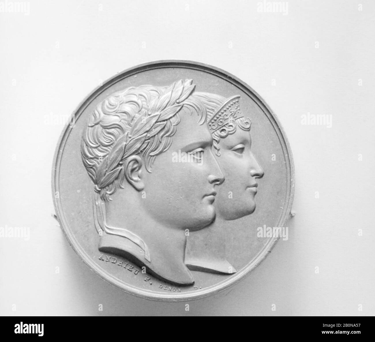 Medalist: Bertrand Andrieu, Medal commemorating the birth of the King ...