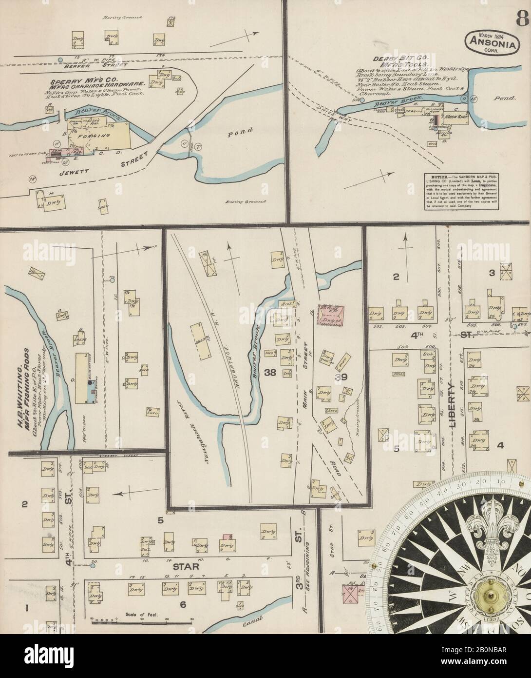 Ansonia map hi-res stock photography and images - Alamy