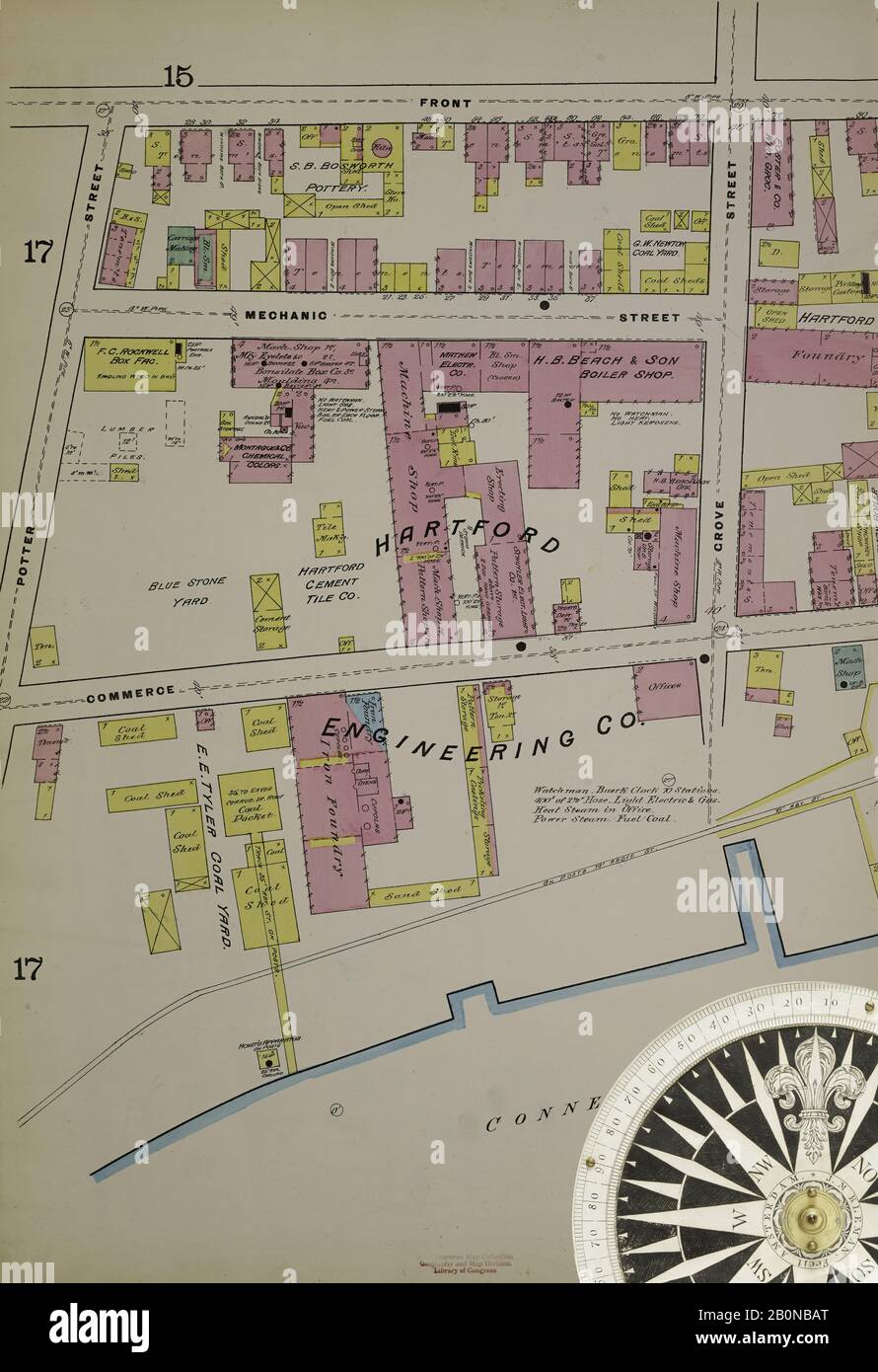 Image 33 of Sanborn Fire Insurance Map from Hartford, Hartford County ...