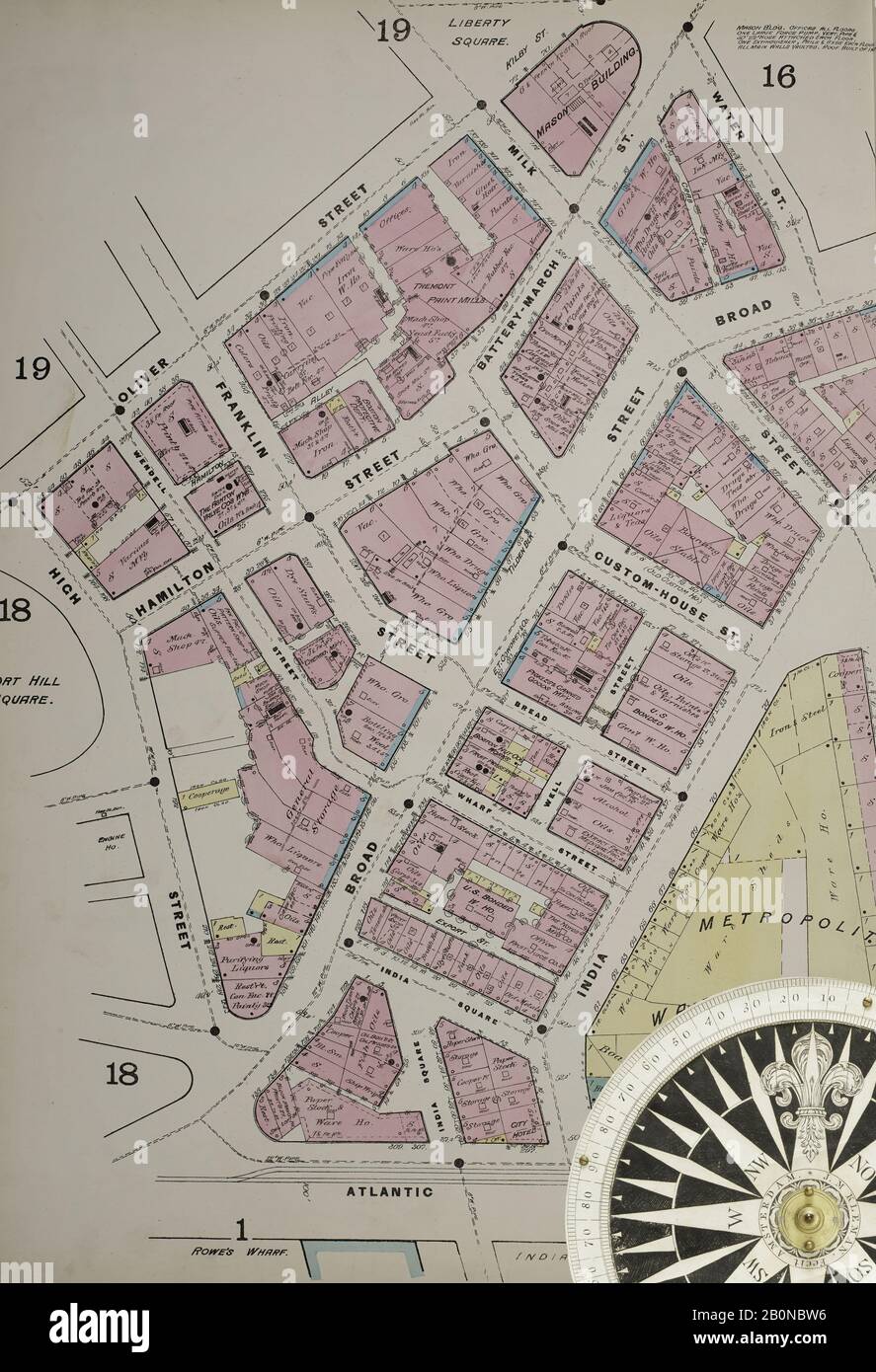 Image 35 of Sanborn Fire Insurance Map from Boston, Suffolk County ...