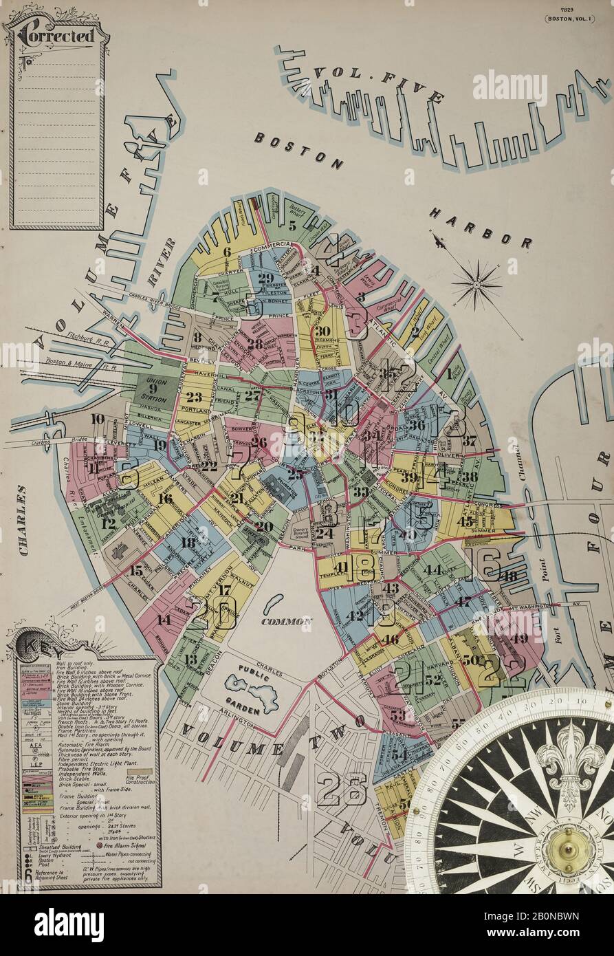 Image 1 of Sanborn Fire Insurance Map from Boston, Suffolk County ...