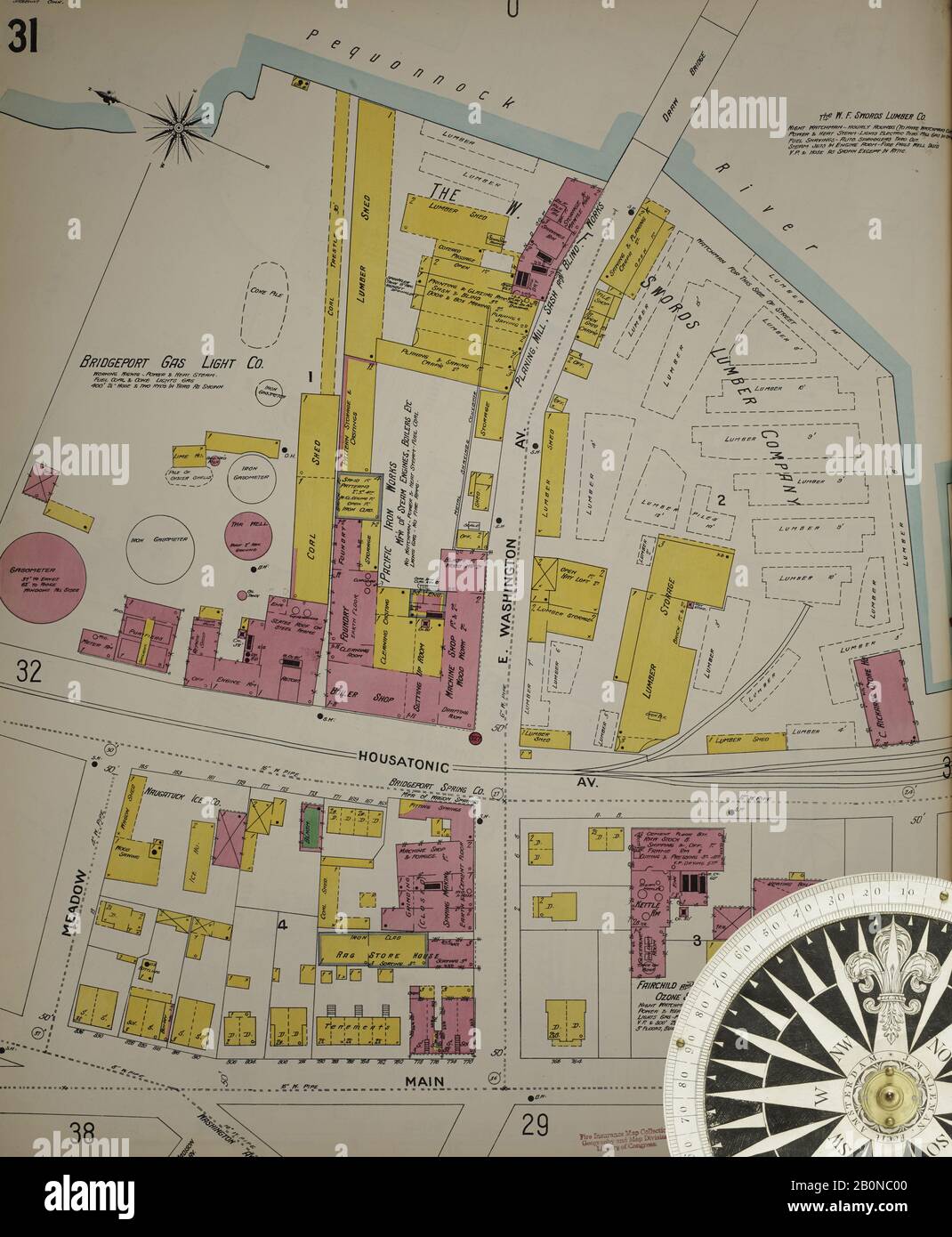 Image 32 of Sanborn Fire Insurance Map from Bridgeport, Fairfield ...