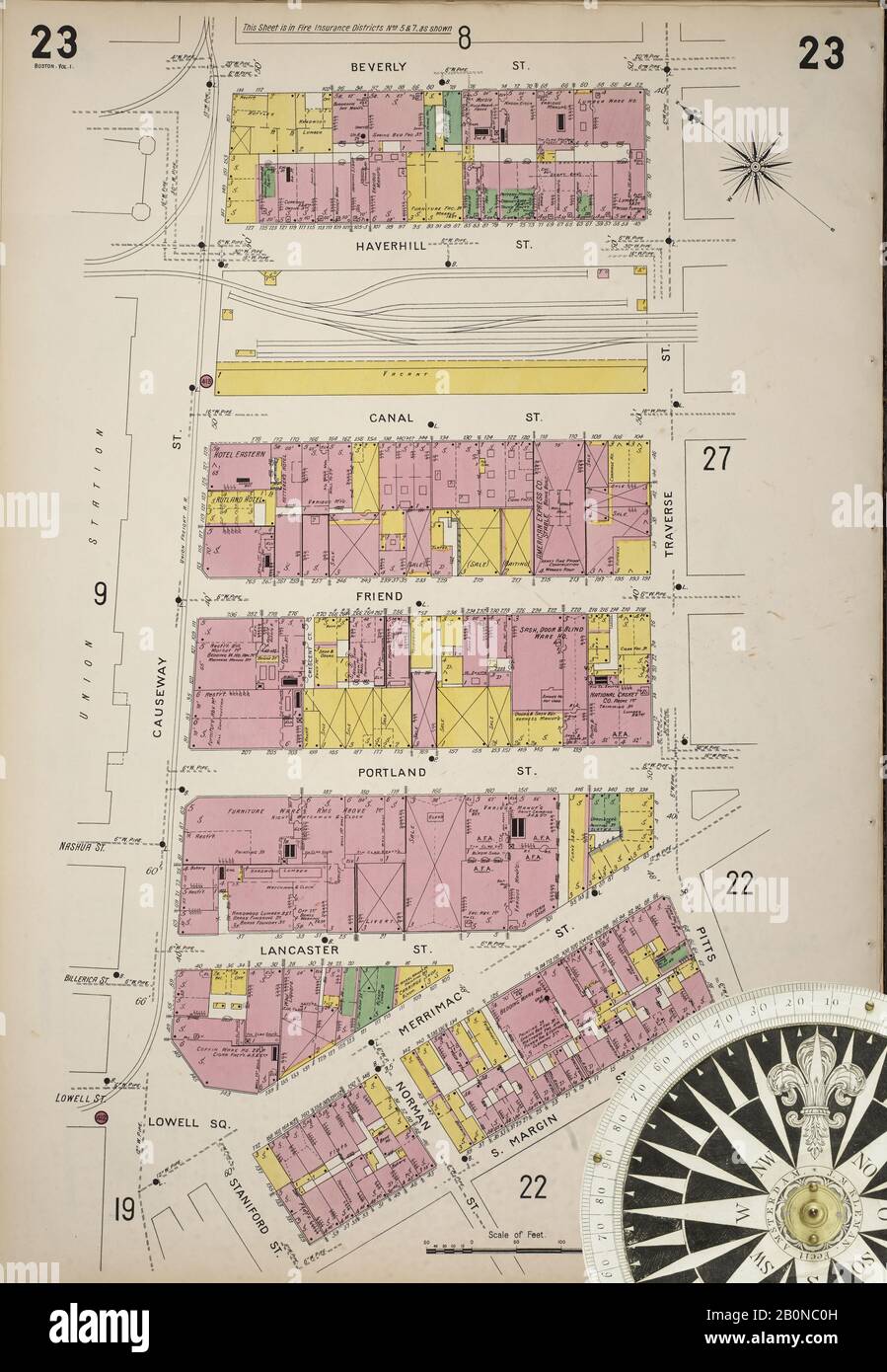 Image 34 of Sanborn Fire Insurance Map from Boston, Suffolk County ...