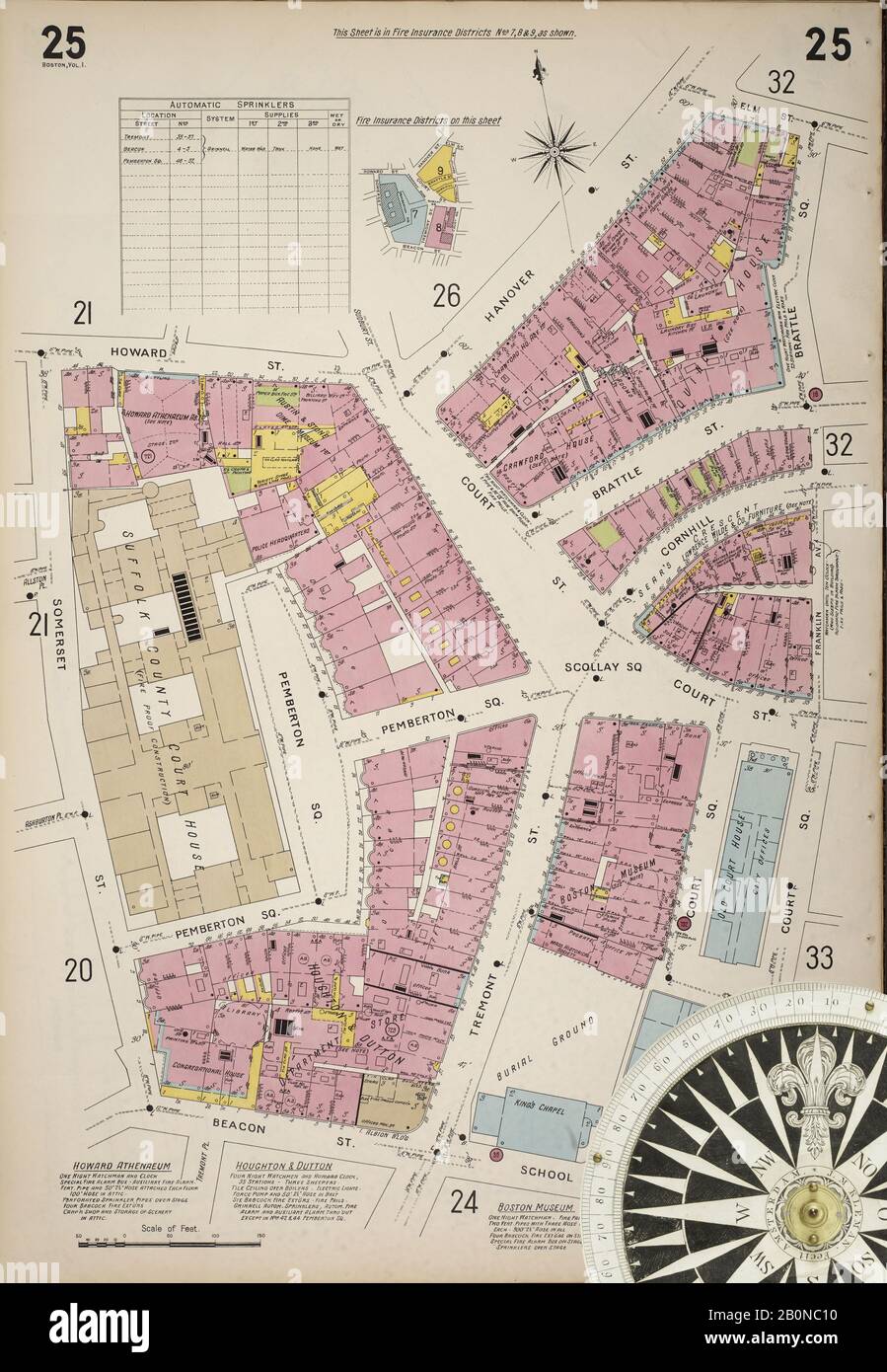 Image 38 of Sanborn Fire Insurance Map from Boston, Suffolk County ...