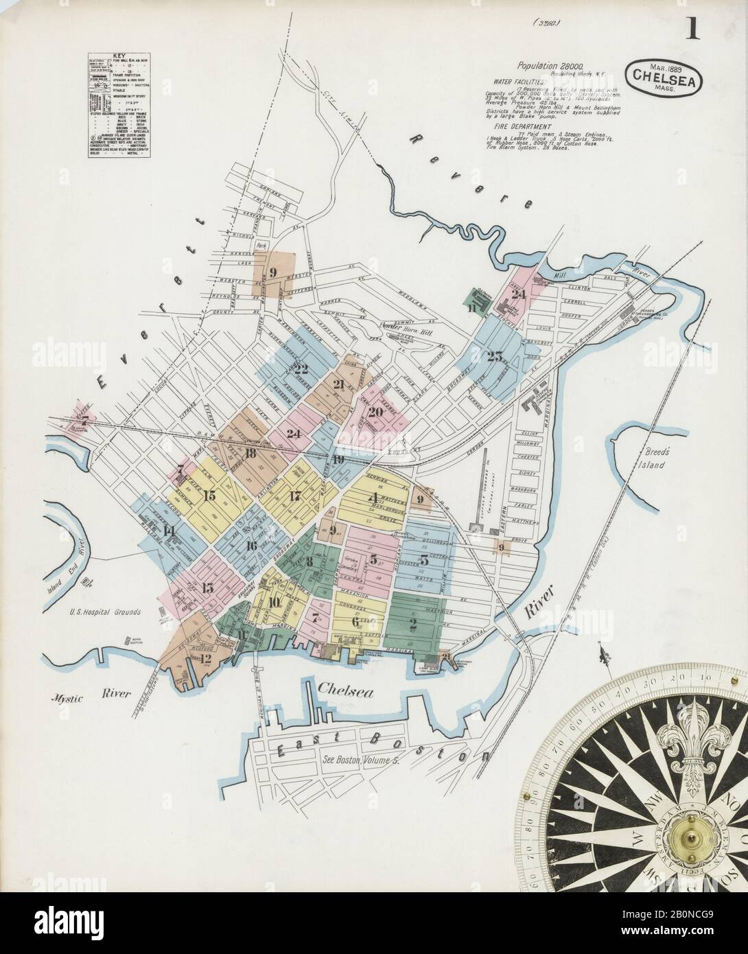 Image 2 of Sanborn Fire Insurance Map from Chelsea, Suffolk County ...