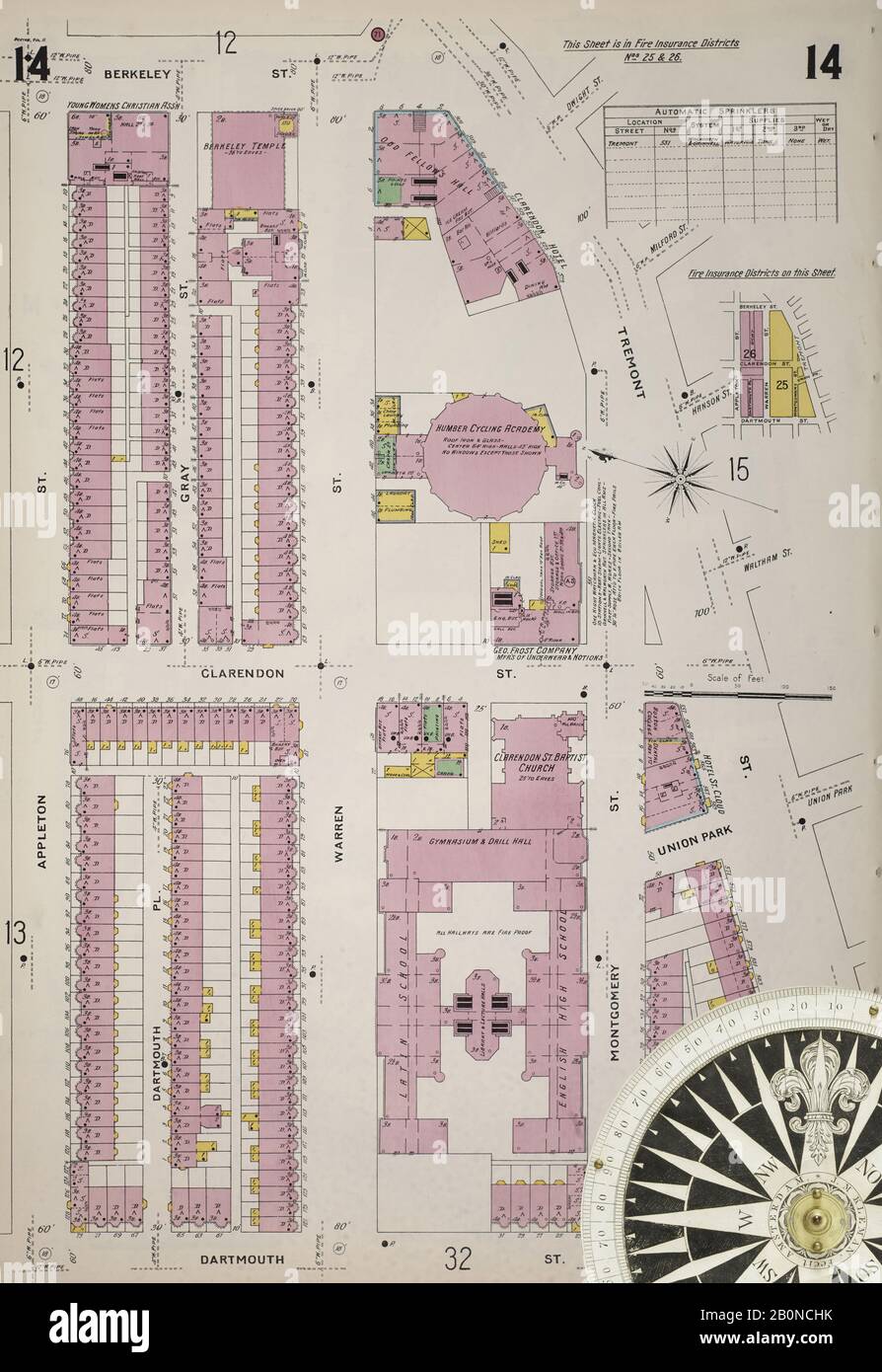 Image 16 of Sanborn Fire Insurance Map from Boston, Suffolk County ...