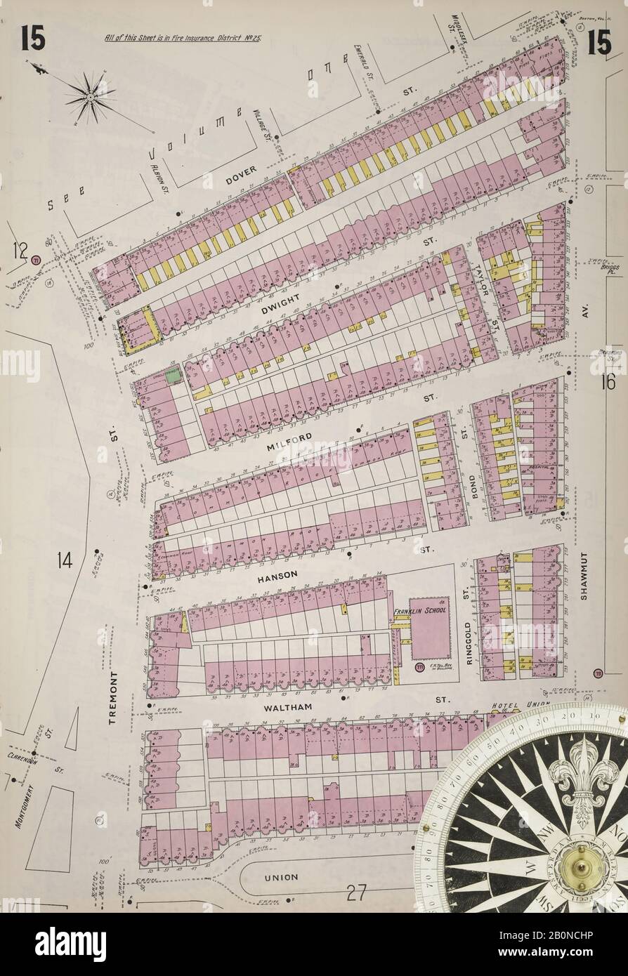 Image 17 of Sanborn Fire Insurance Map from Boston, Suffolk County ...