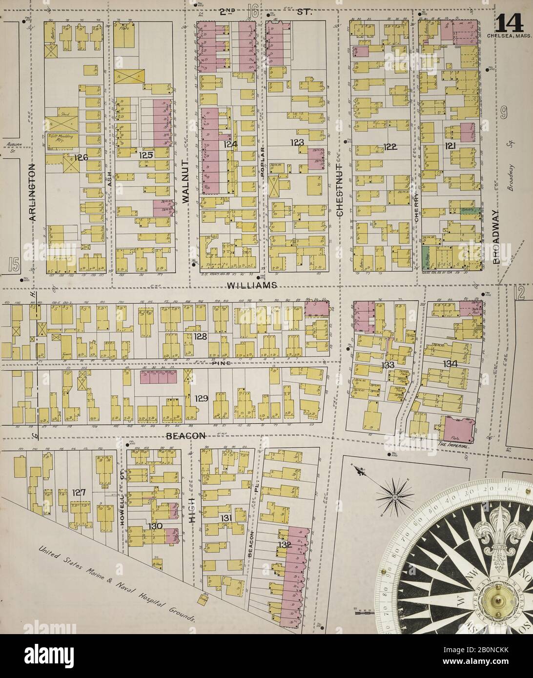 Image 15 of Sanborn Fire Insurance Map from Chelsea, Suffolk County ...