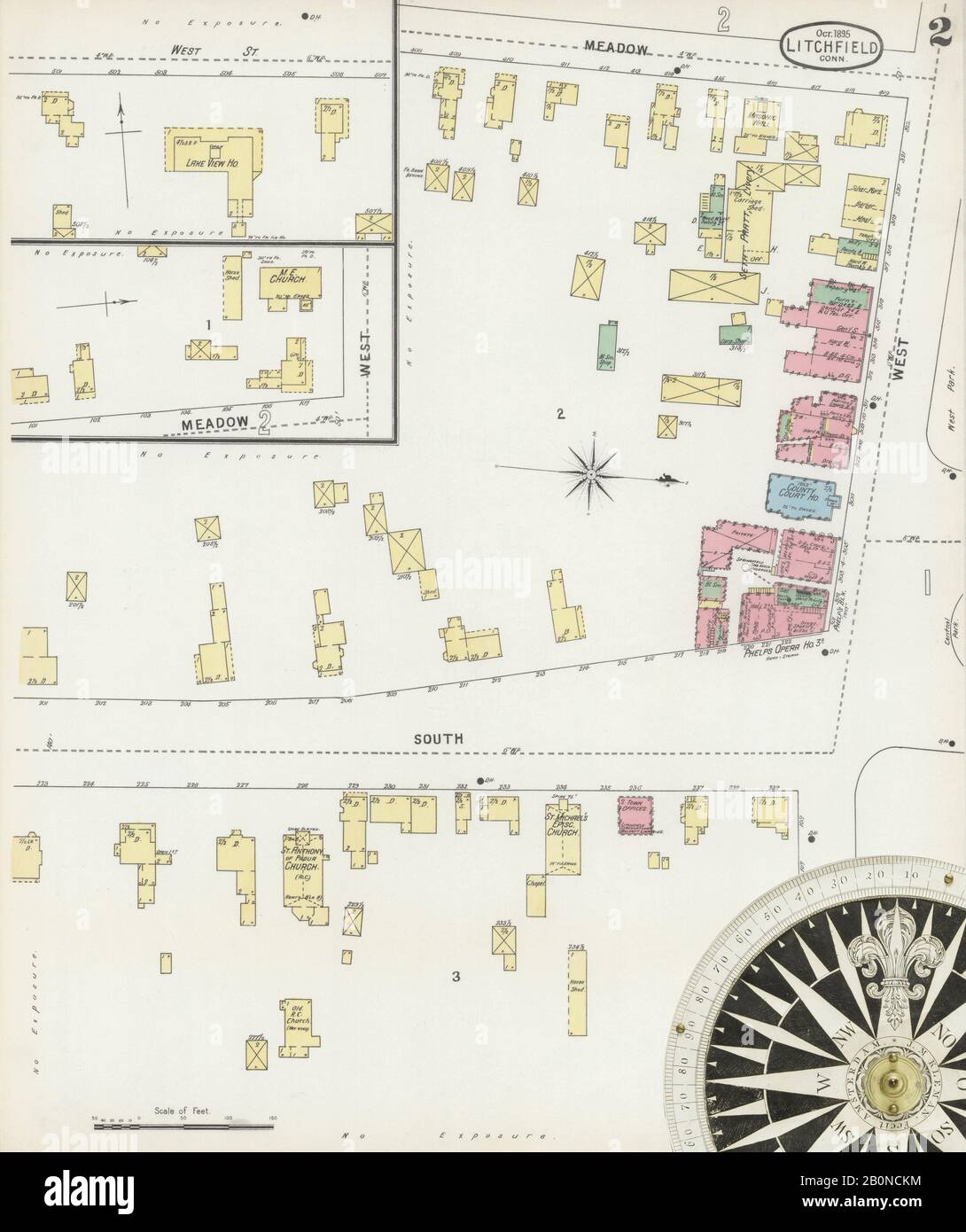 Image 2 of Sanborn Fire Insurance Map from Litchfield, Litchfield ...