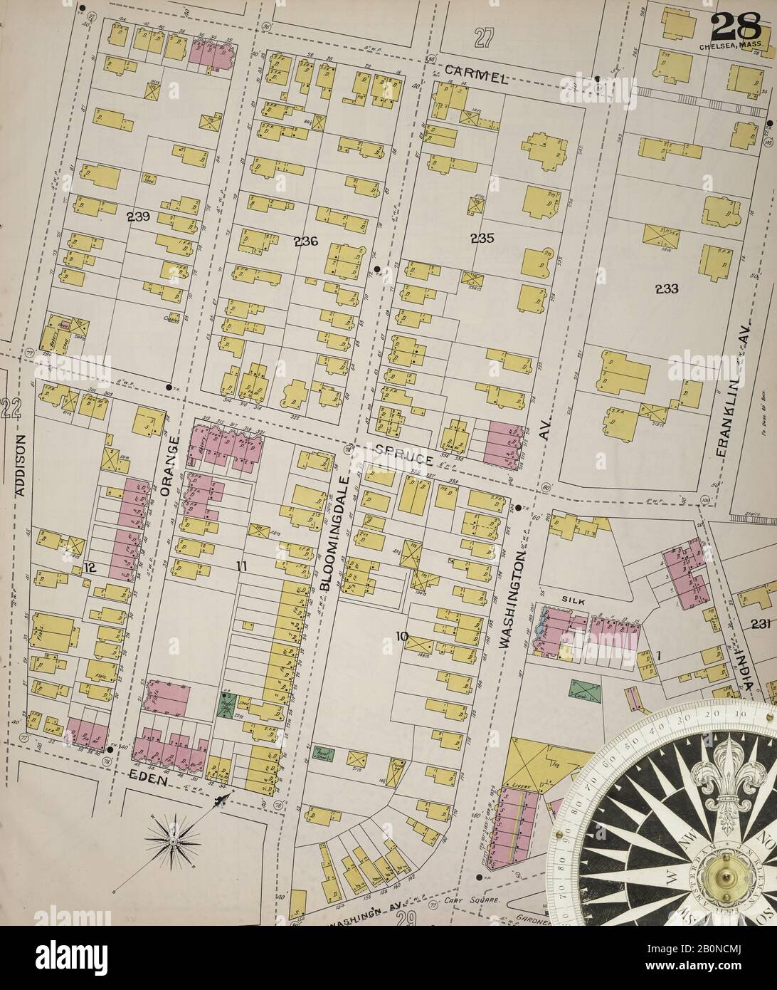 Image 29 of Sanborn Fire Insurance Map from Chelsea, Suffolk County ...