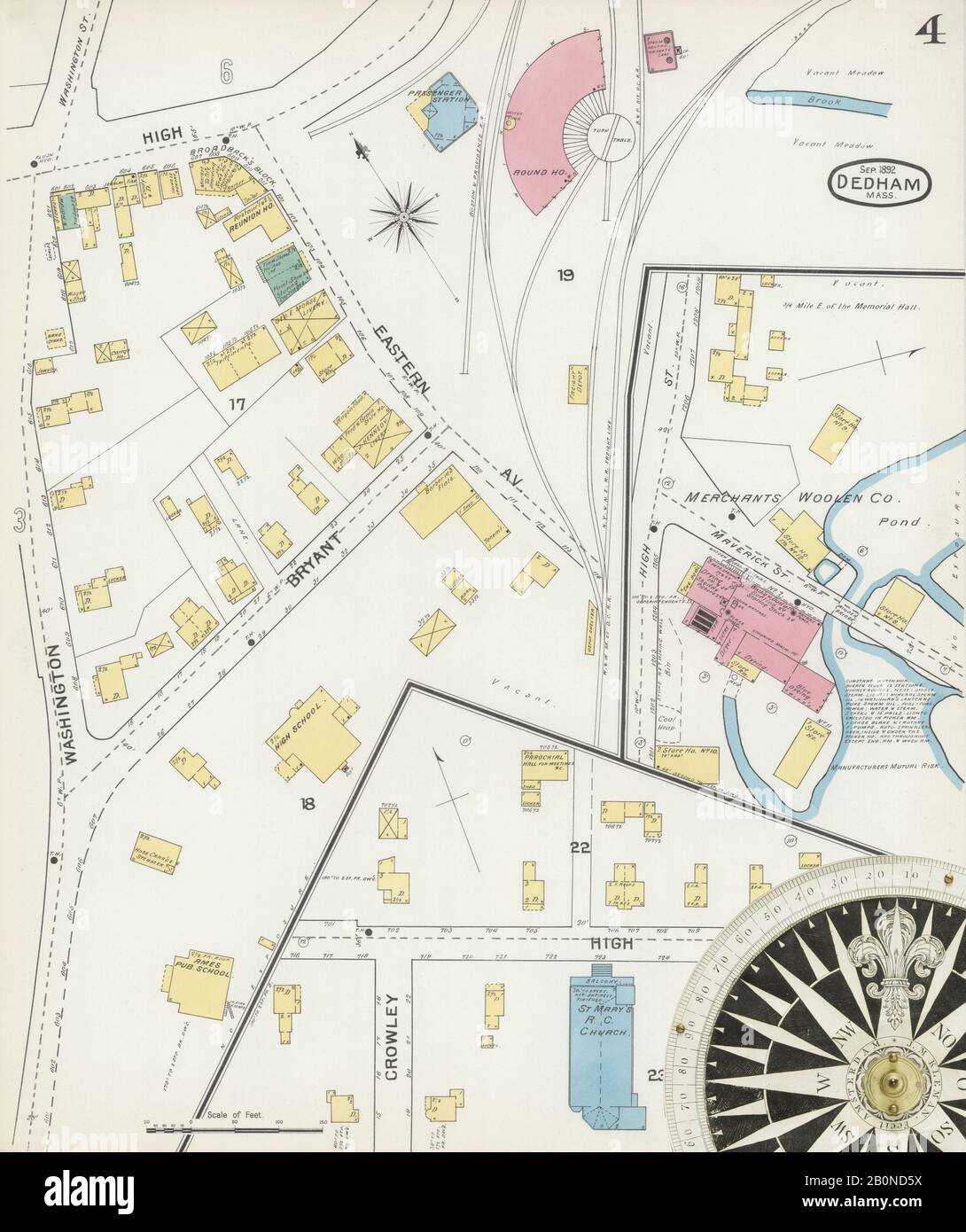 Dedham map hi-res stock photography and images - Alamy