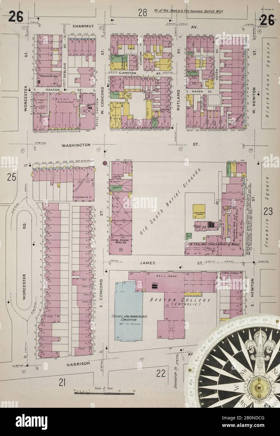 Image 31 of Sanborn Fire Insurance Map from Boston, Suffolk County ...