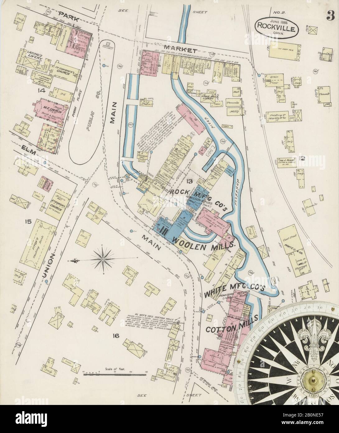 Tolland map hi-res stock photography and images - Alamy