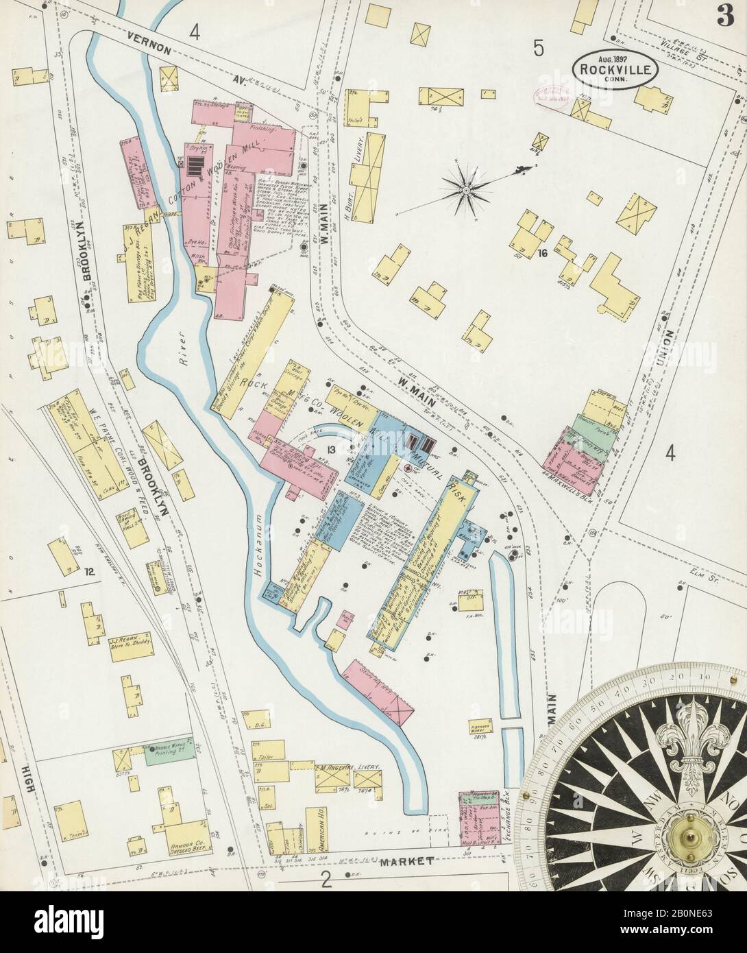 Tolland map hi-res stock photography and images - Alamy