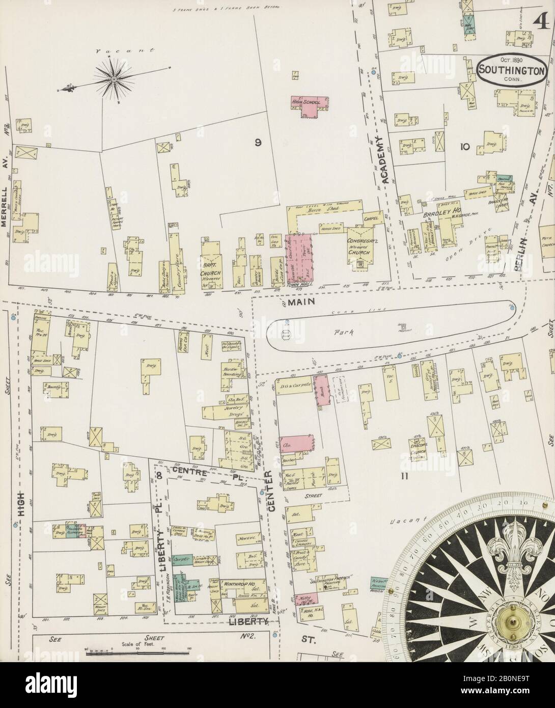 Hartford map hi-res stock photography and images - Alamy