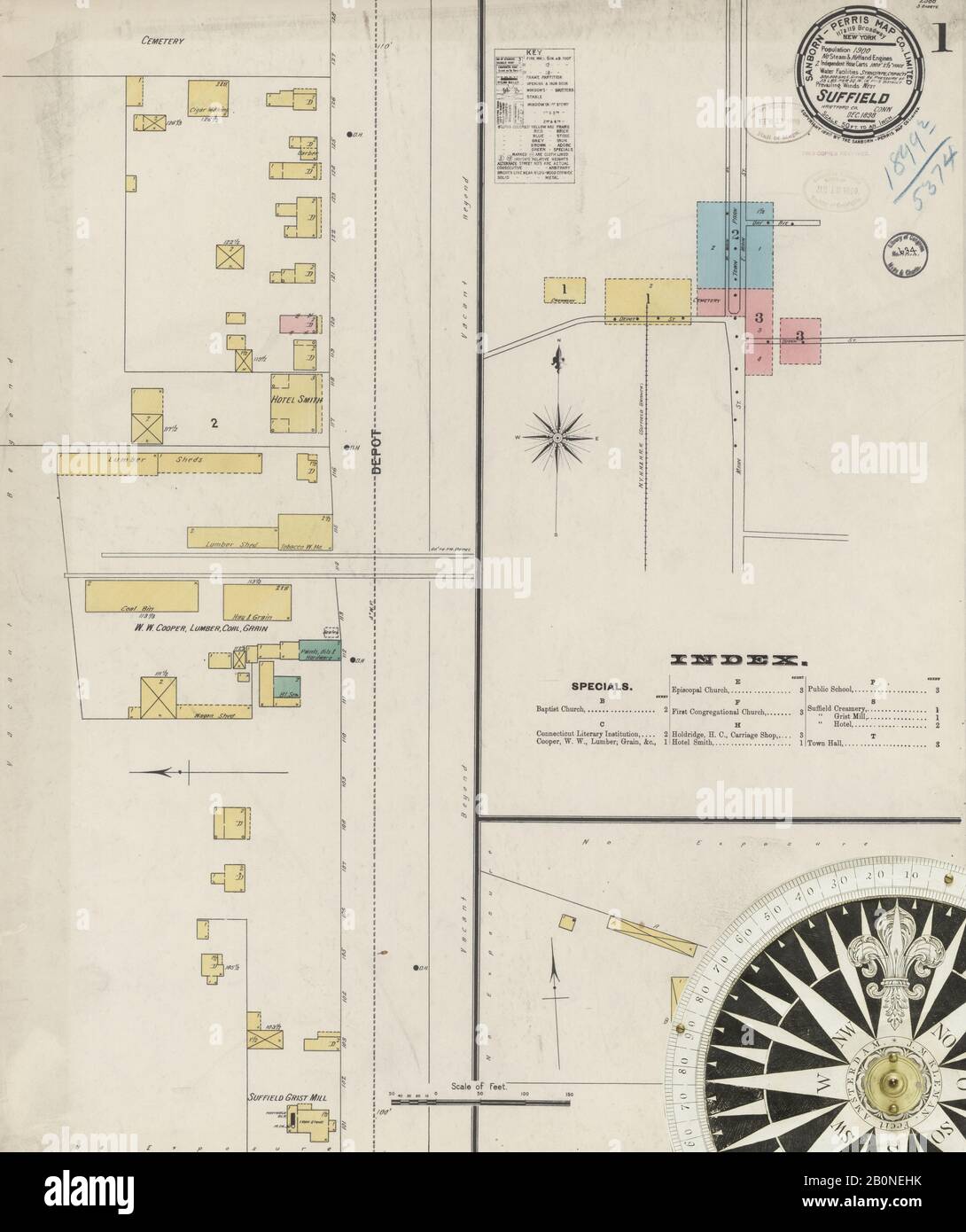 Map of suffield hi-res stock photography and images - Alamy