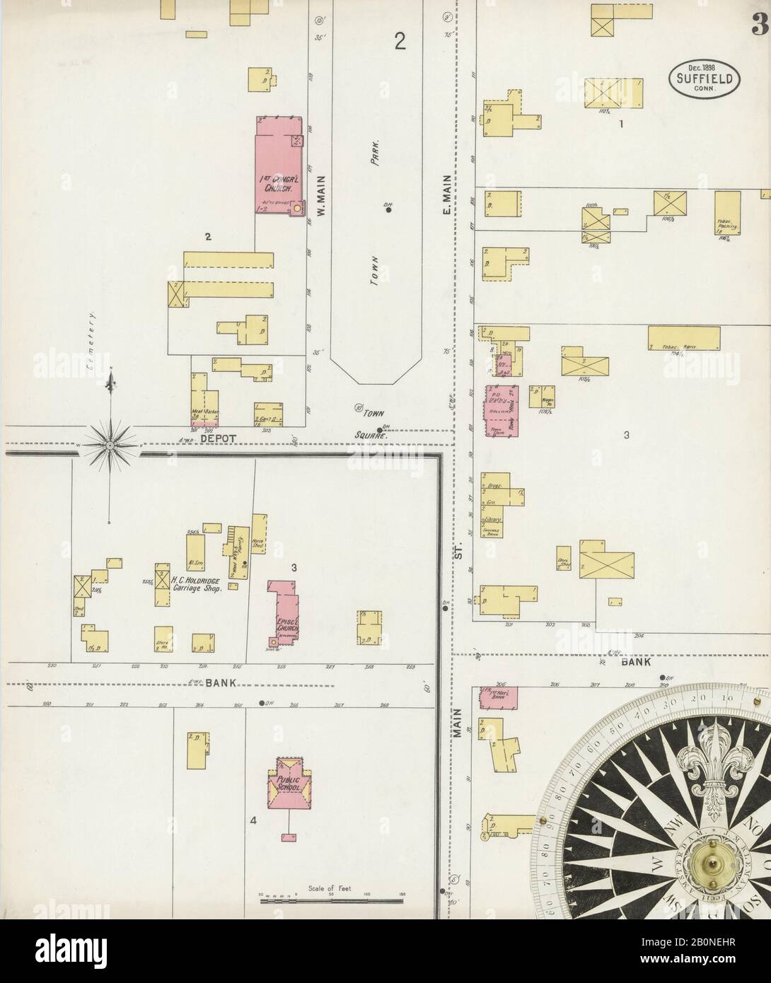 Suffield map hi-res stock photography and images - Alamy
