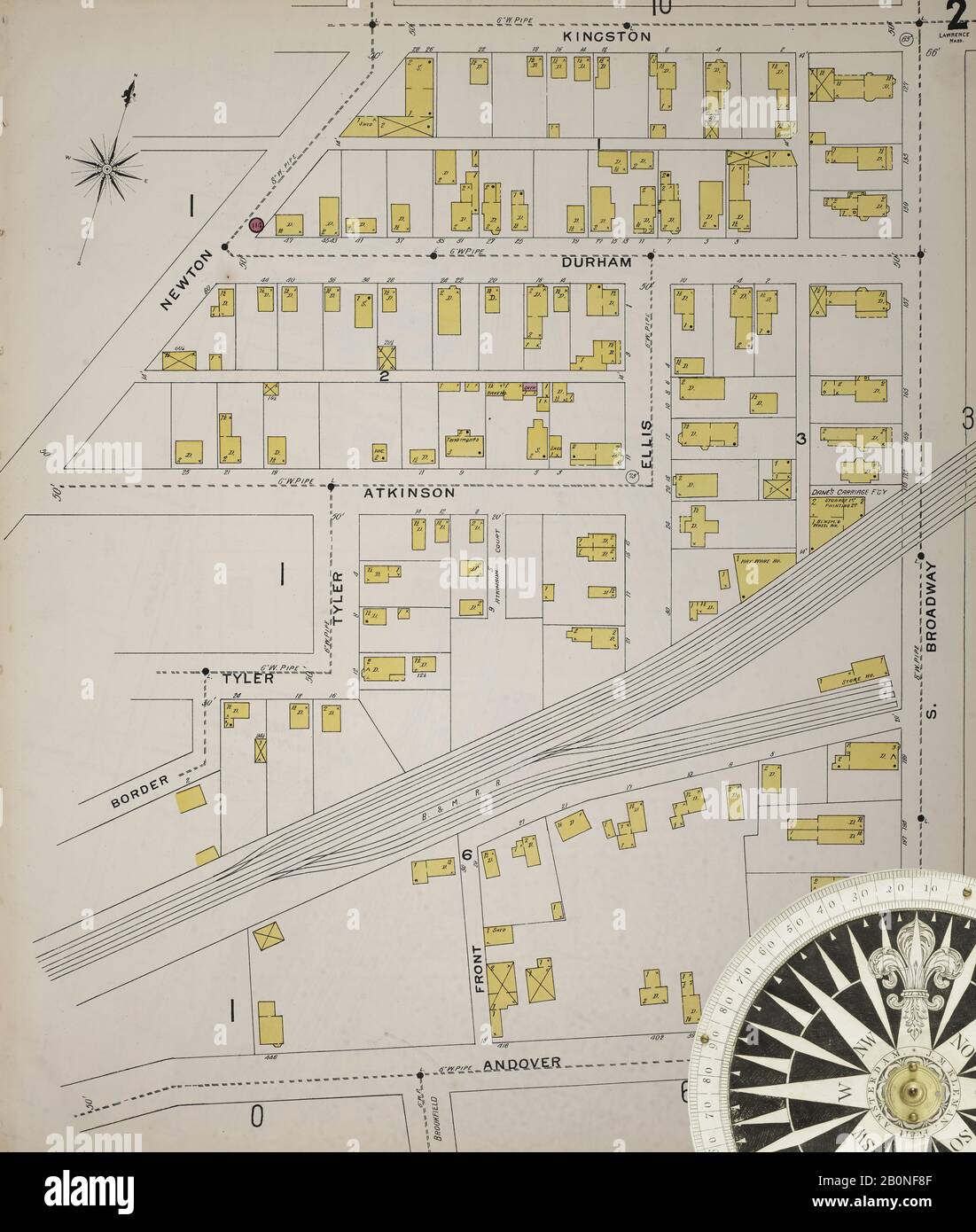 Methuen massachusetts map hi-res stock photography and images - Alamy