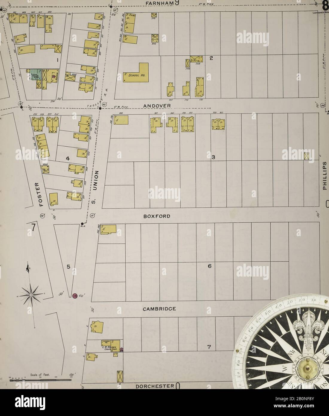 Methuen massachusetts map hi-res stock photography and images - Alamy