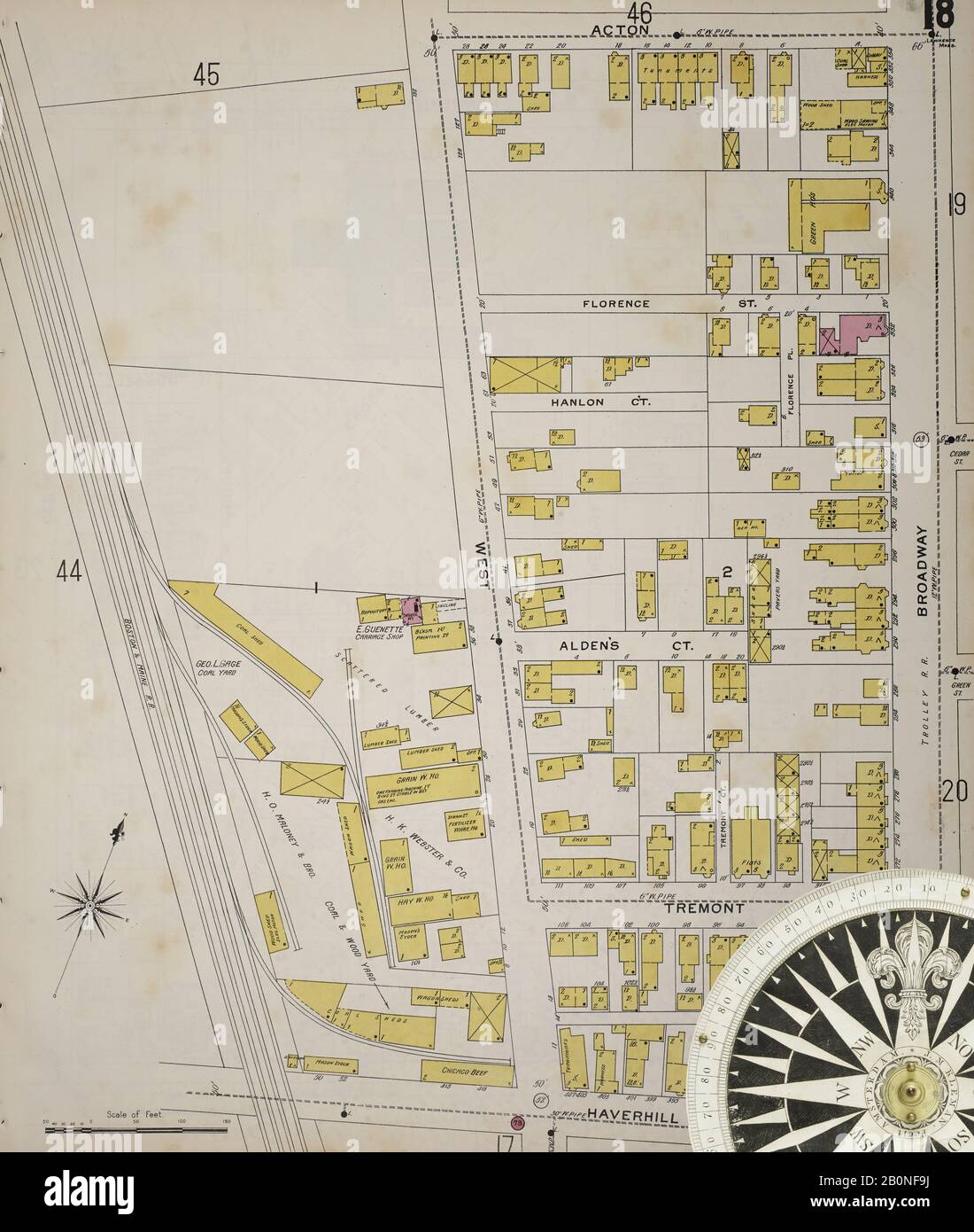 Methuen massachusetts map hi-res stock photography and images - Alamy