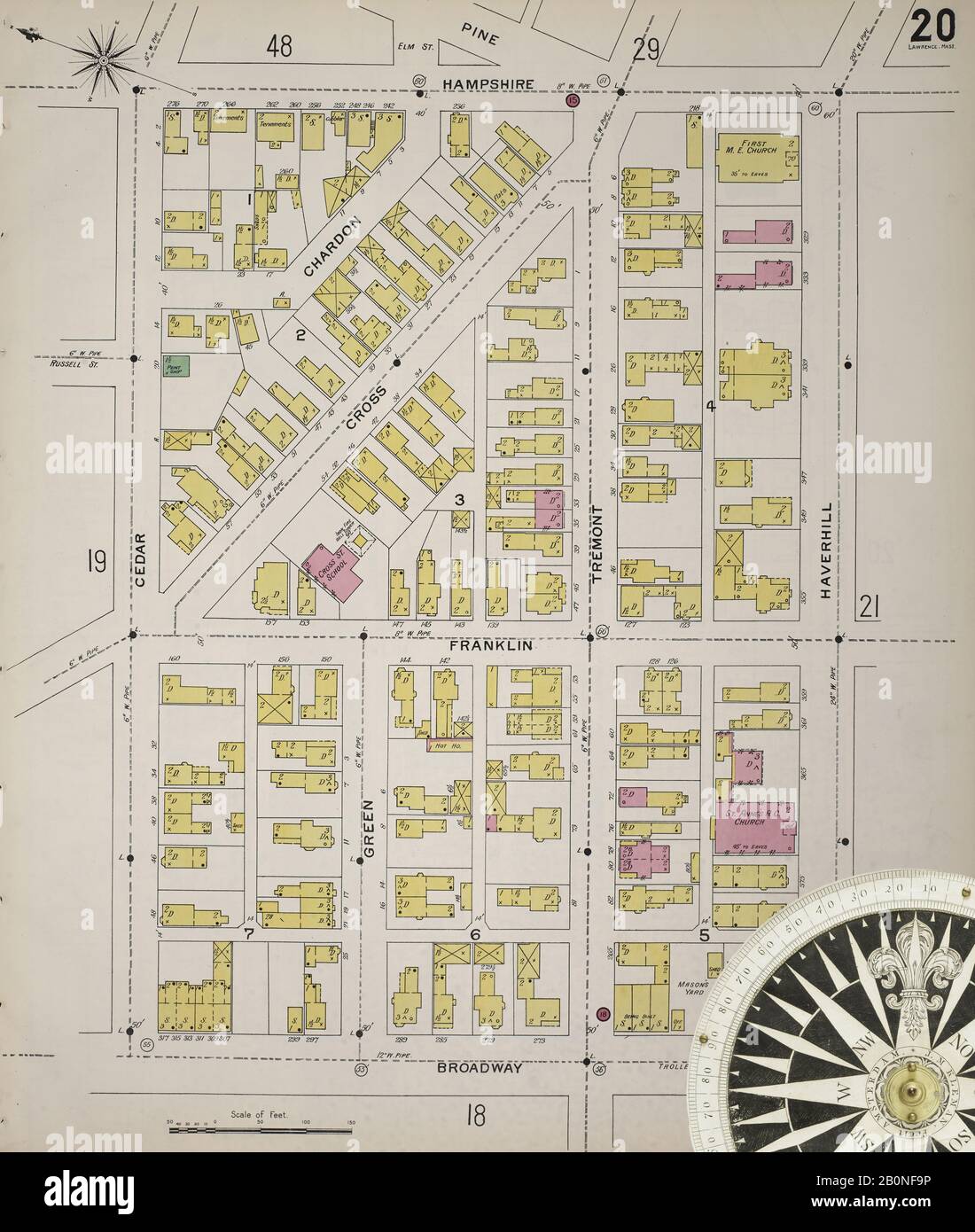 Methuen massachusetts map hi-res stock photography and images - Alamy