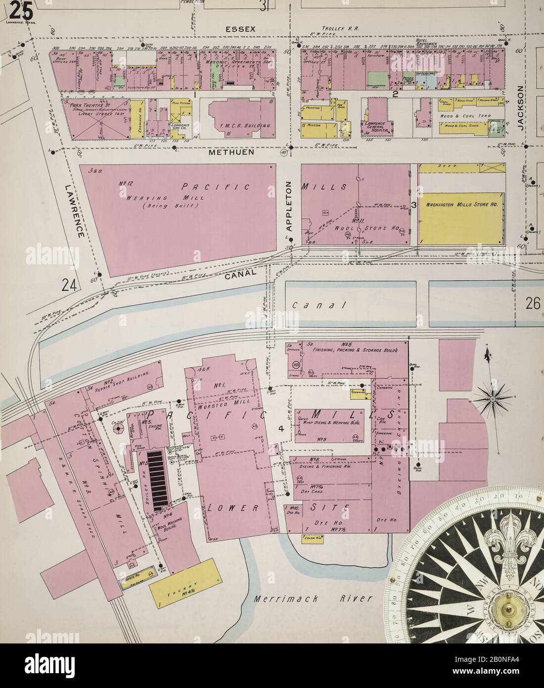 Methuen massachusetts map hi-res stock photography and images - Alamy