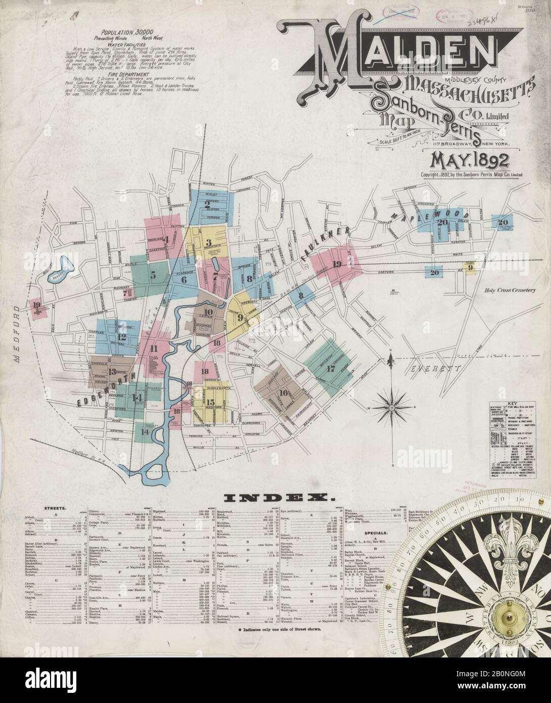 Map of malden hi-res stock photography and images - Alamy