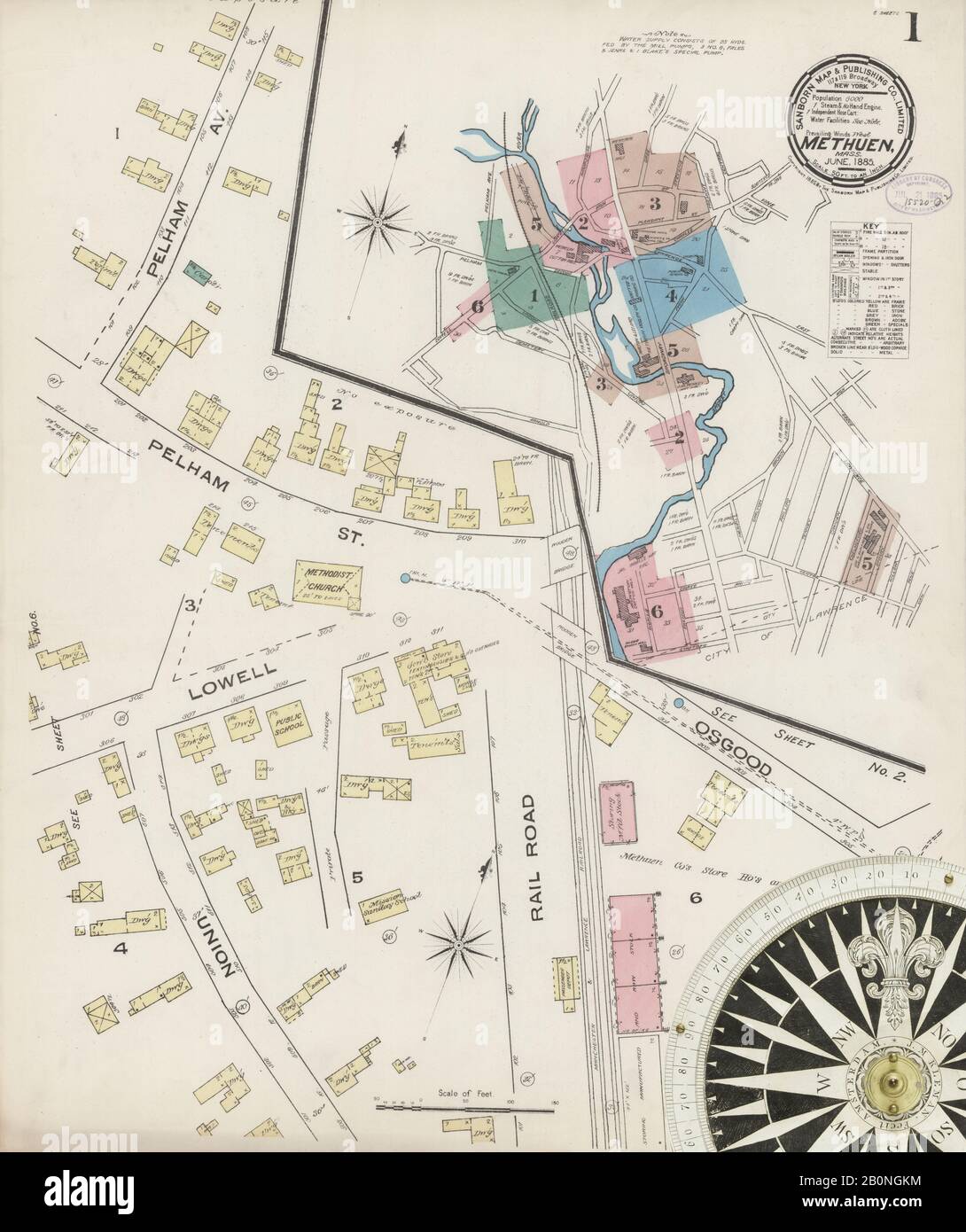 Methuen massachusetts map hi-res stock photography and images - Alamy