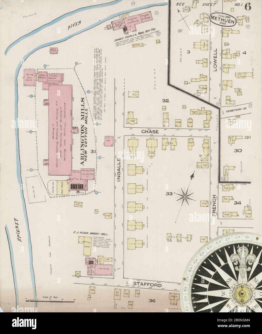 Methuen massachusetts map hi-res stock photography and images - Alamy