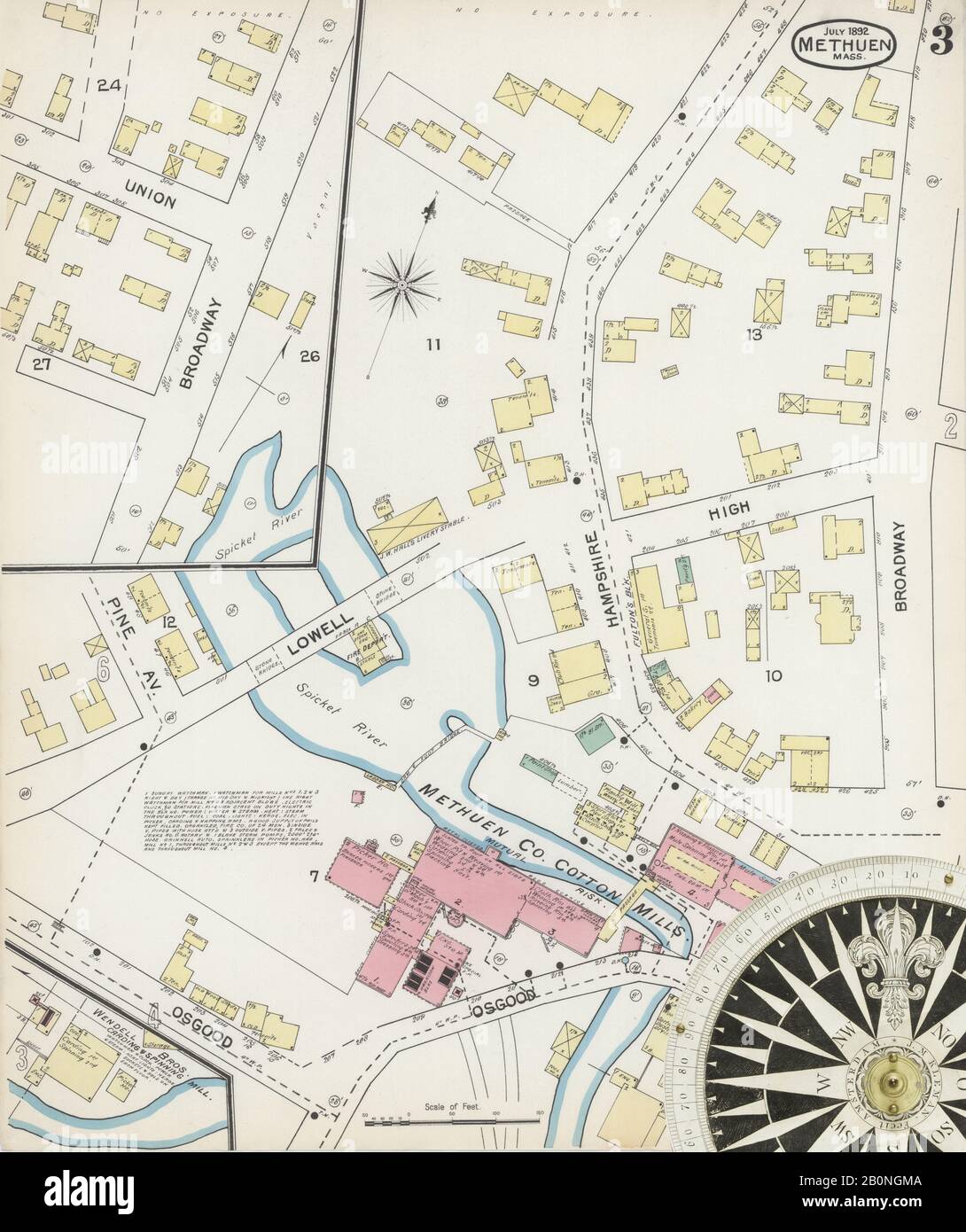 Methuen map hi-res stock photography and images - Alamy