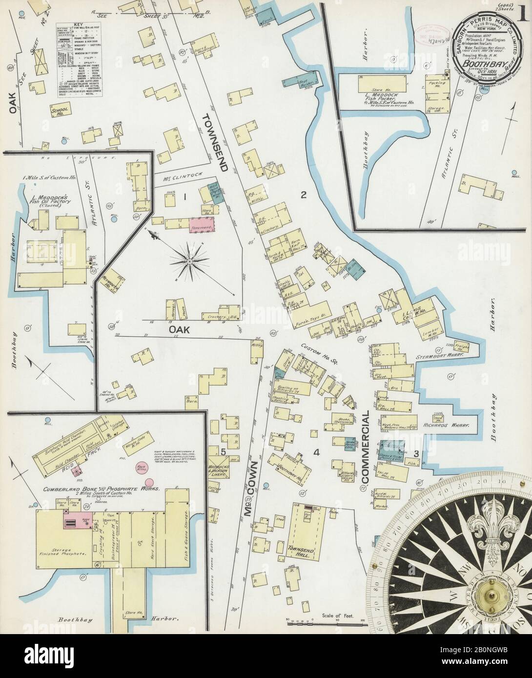 Old map lincoln county hi-res stock photography and images - Alamy