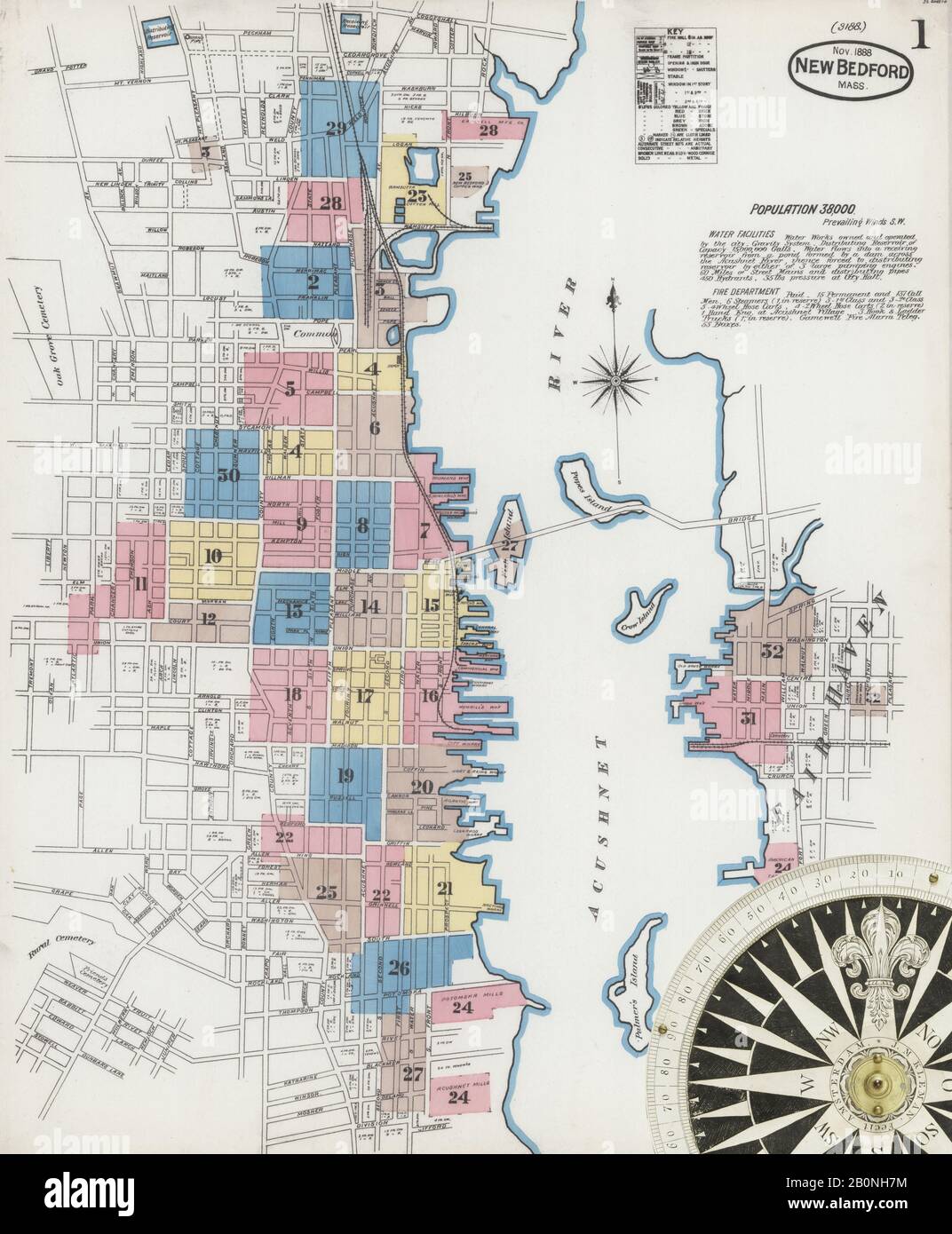 Map of fairhaven hi-res stock photography and images - Alamy