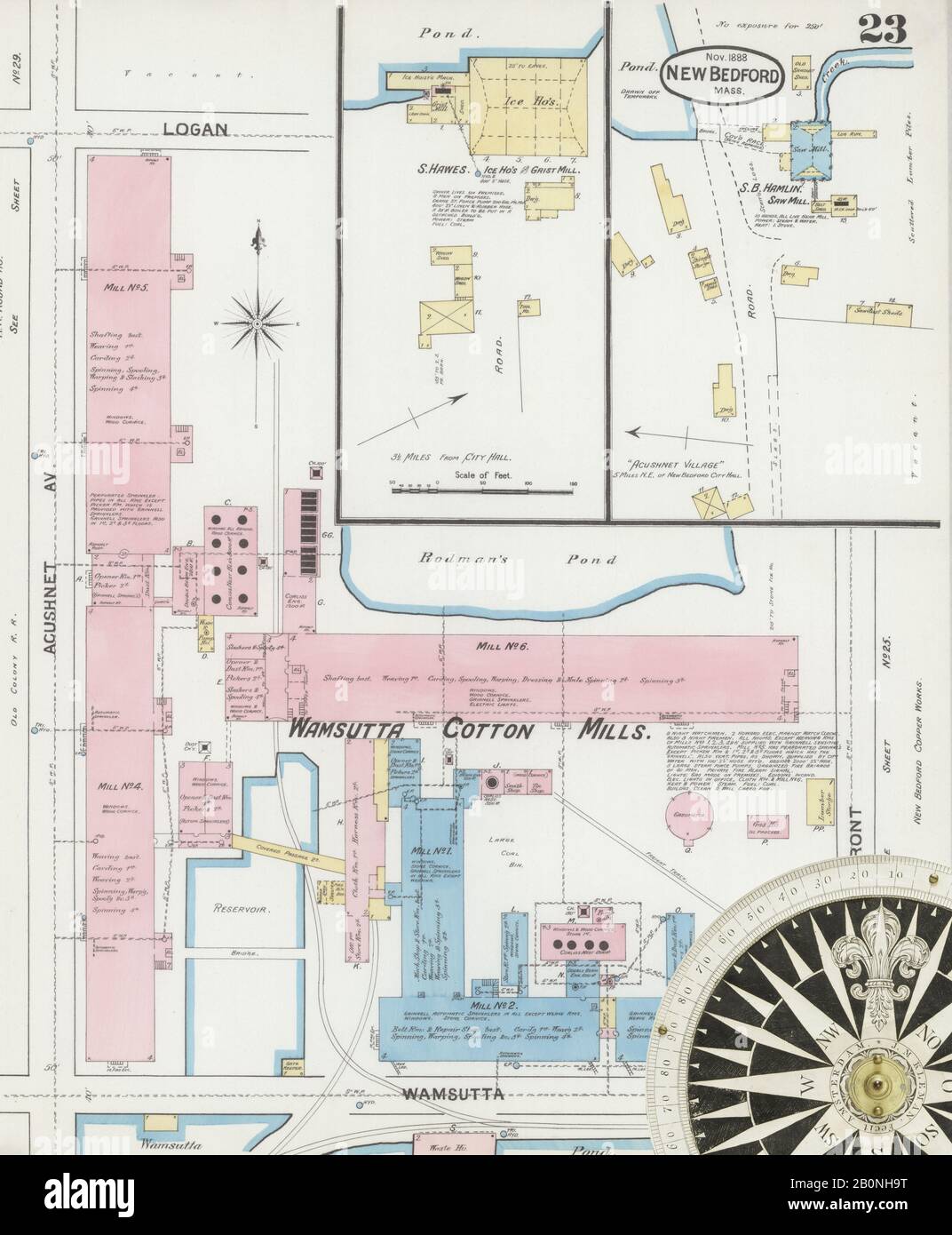 Map of fairhaven hi-res stock photography and images - Alamy